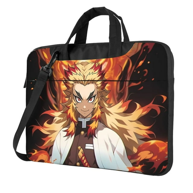 Demon Slayer Kyojuro Rengoku Laptop Bag Laptop Case Computer Notebook ...