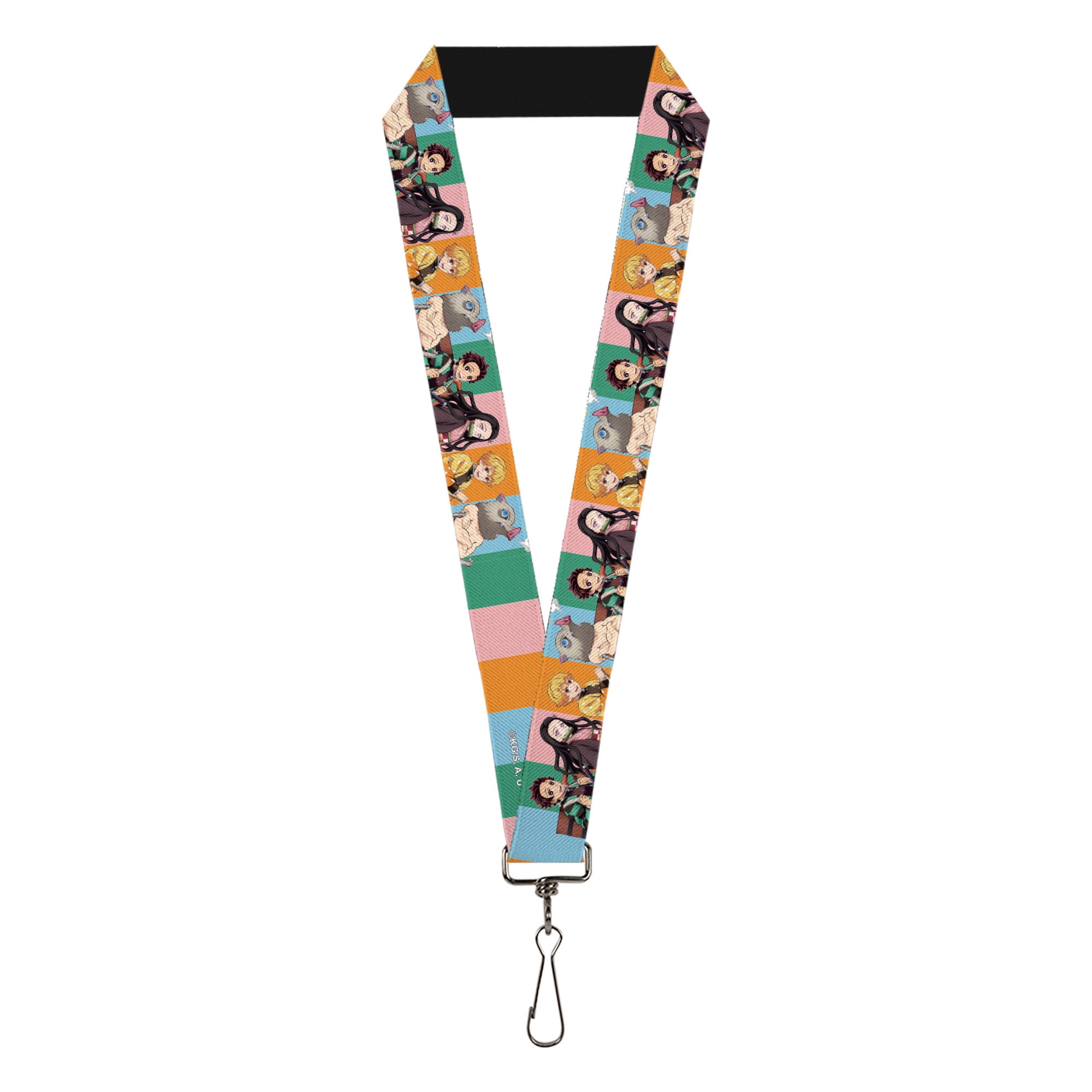 Demon Slayer Lanyard, Demon Slayer Four Character Group Pose Blocks ...
