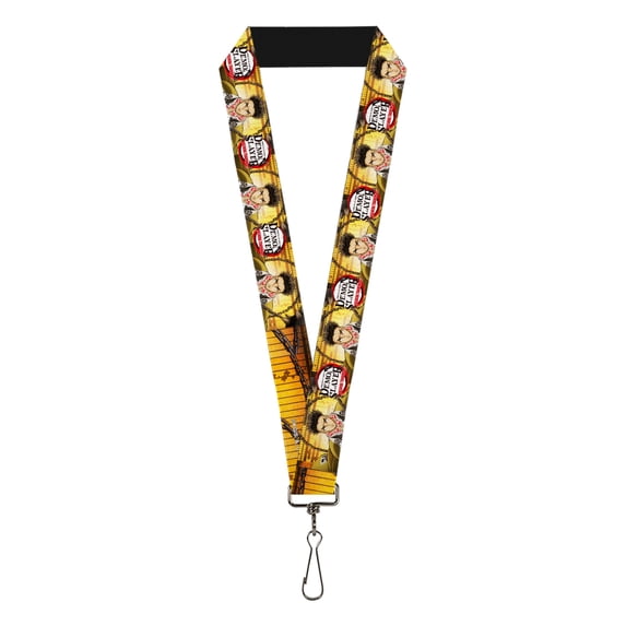 Demon Slayer Lanyard, Demon Slayer Gyomei Himejima Chain Pose and Title ...