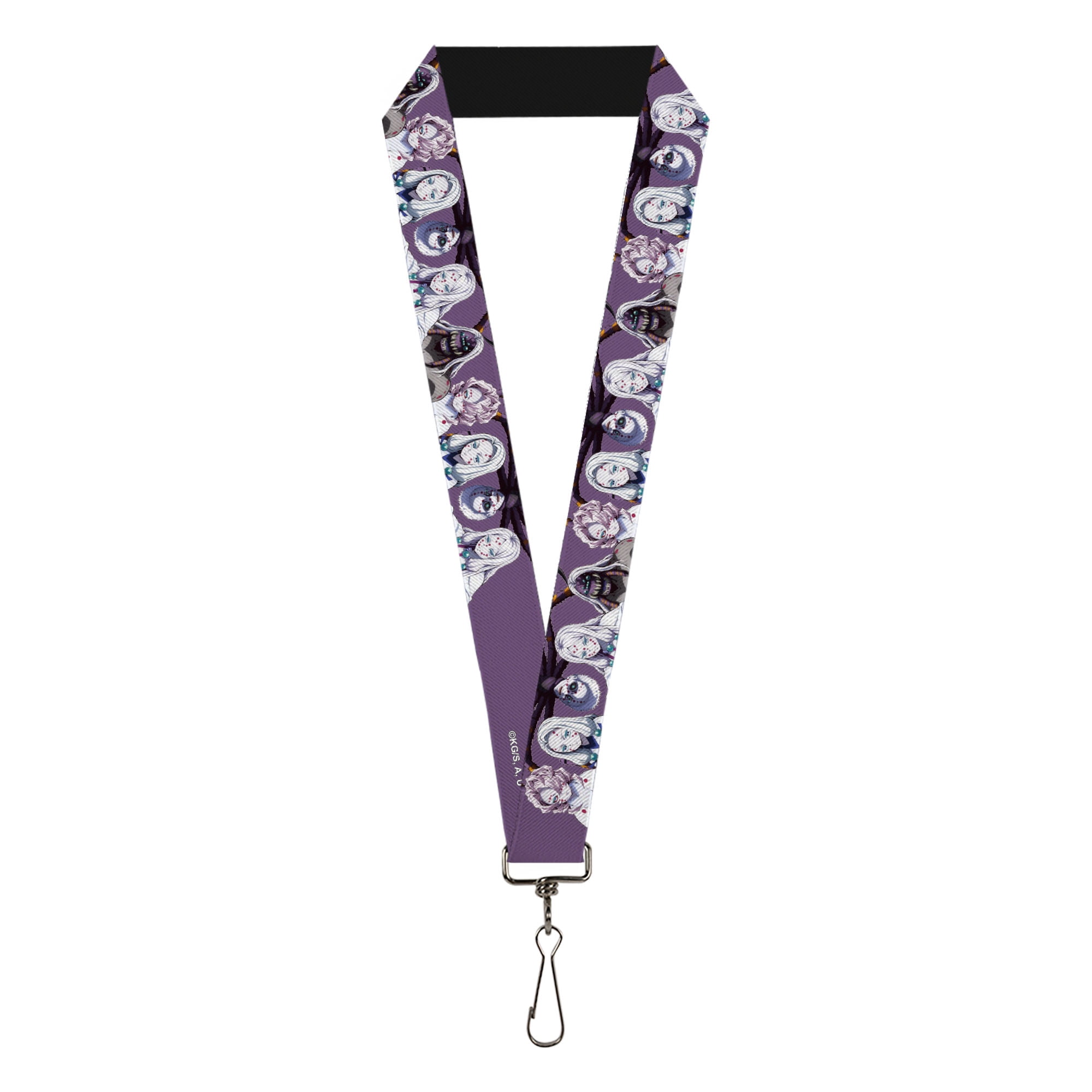 Demon Slayer Lanyard, Demon Slayer The Spider Family Poses Purple ...