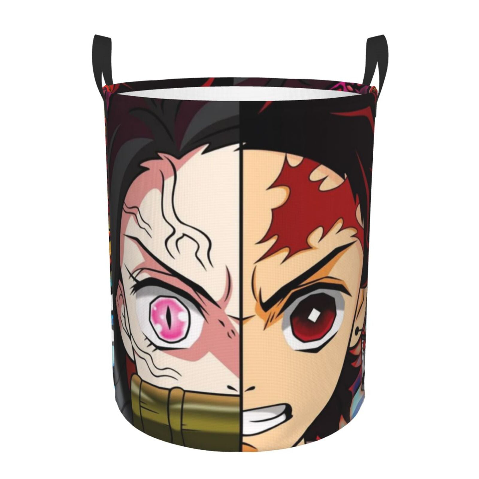 Demon Slayer Large Laundry Hamper, Collapsible Laundry Basket With ...
