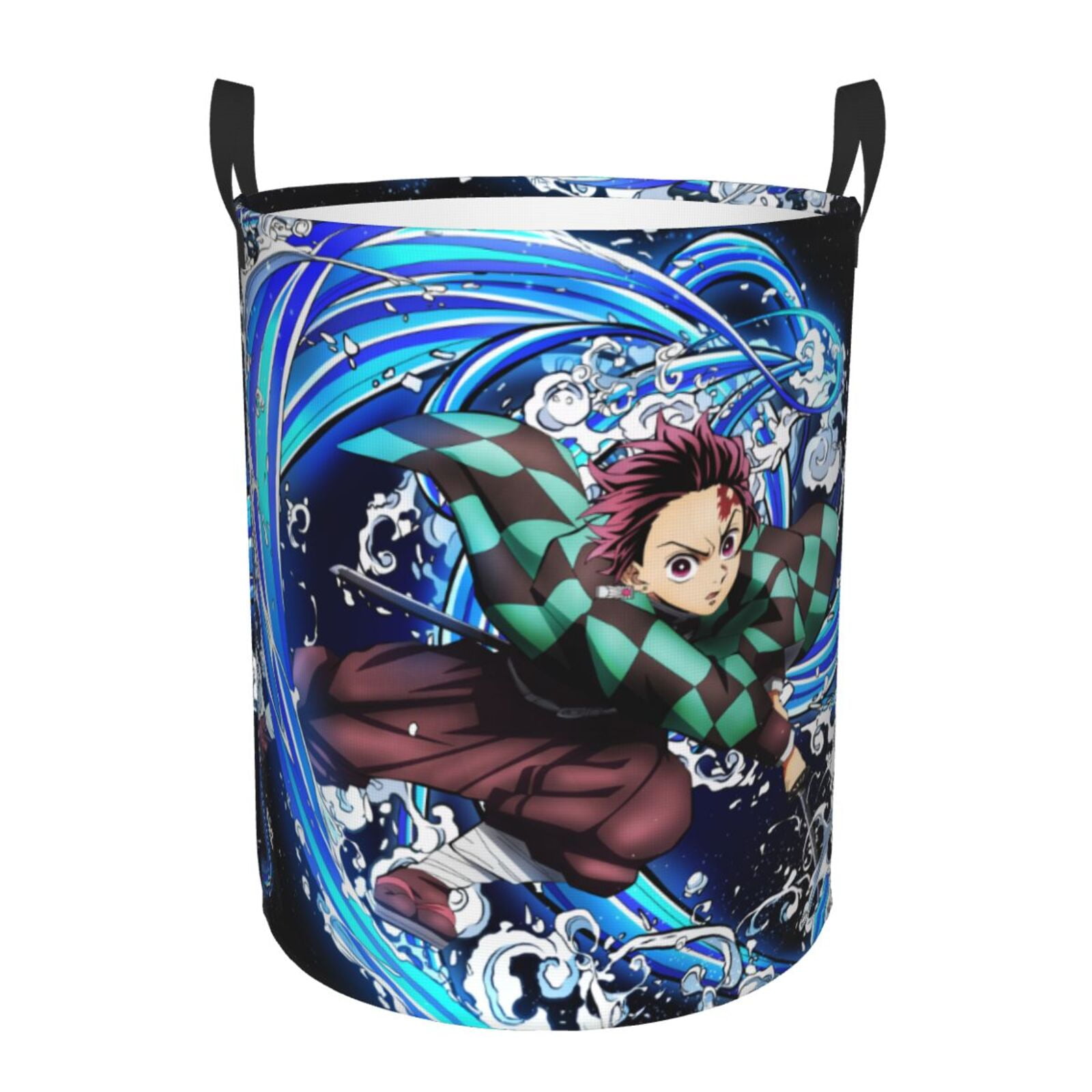 Demon Slayer Large Laundry Hamper, Collapsible Laundry Basket With ...