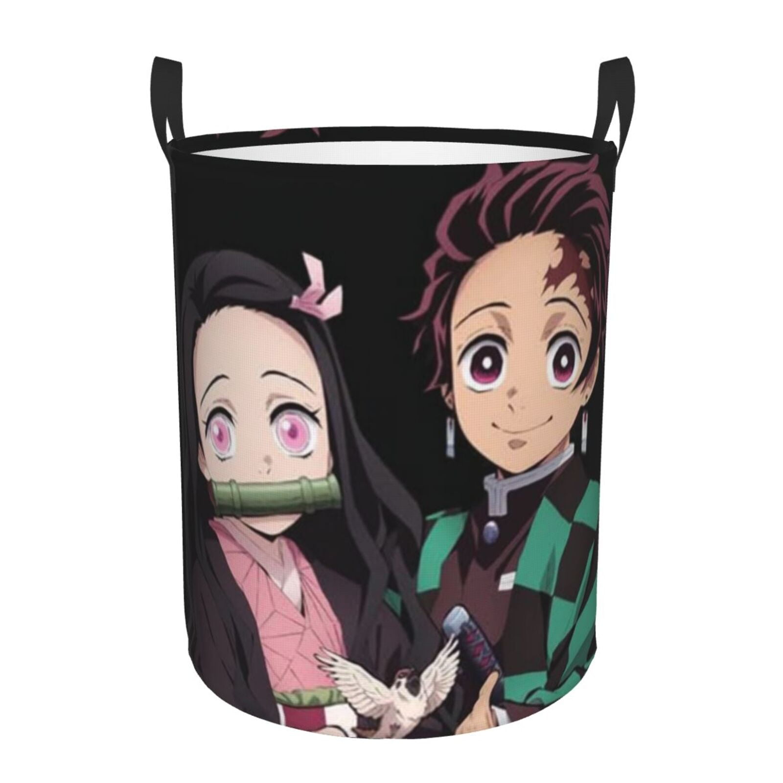Demon Slayer Large Laundry Hamper, Collapsible Laundry Basket With ...