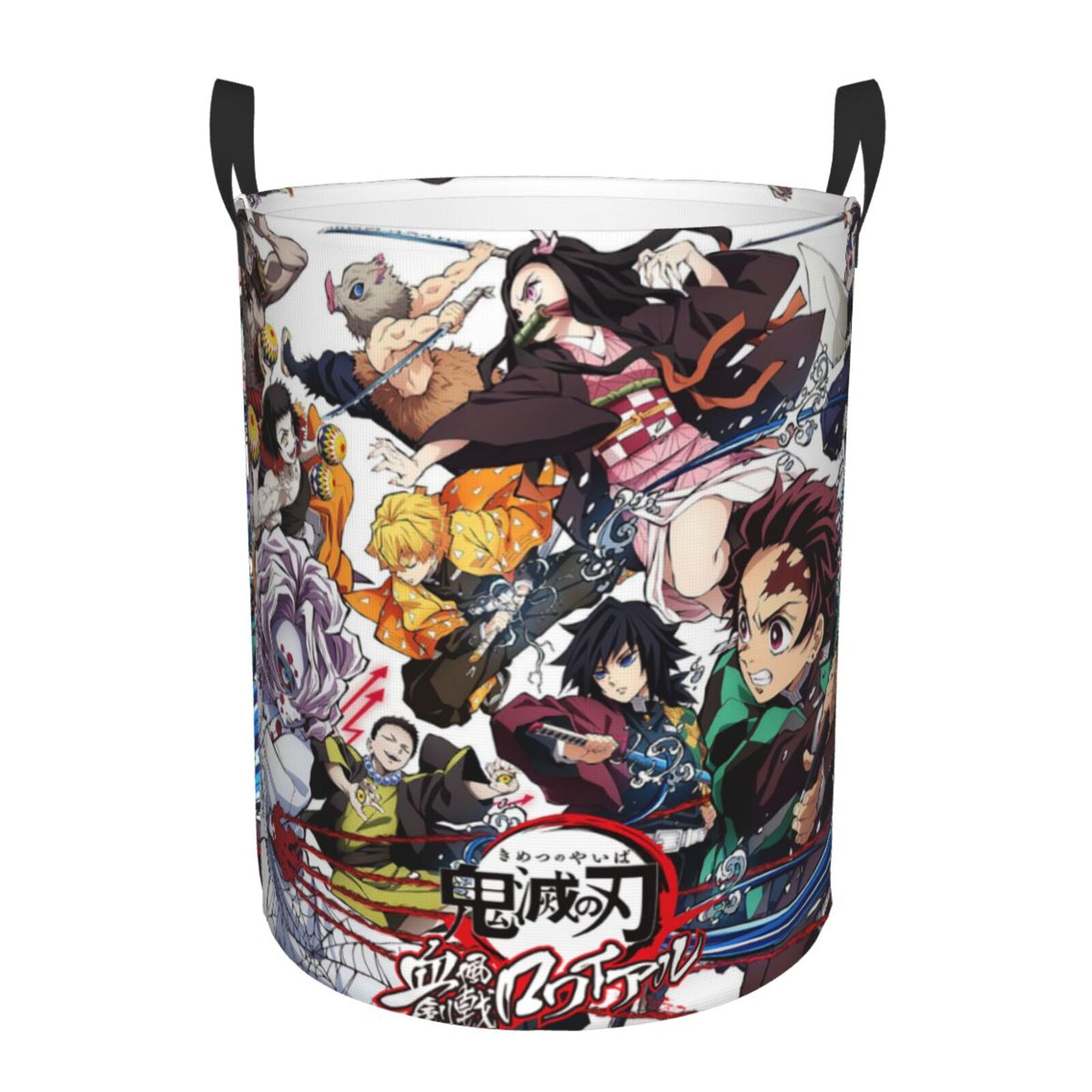 Demon Slayer Large Laundry Hamper, Collapsible Laundry Basket With ...