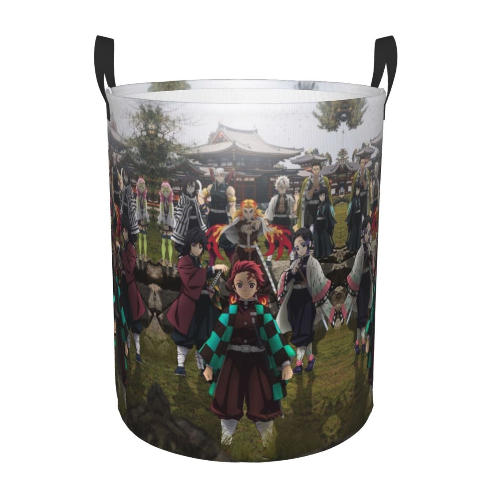 Demon Slayer Laundry Basket, Dirty Clothes Basket, Foldable Waterproof ...