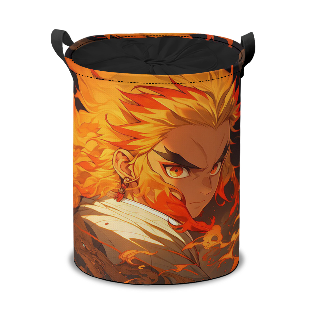 Demon Slayer Laundry Basket with Handle Cartoon Animal Laundry Basket ...