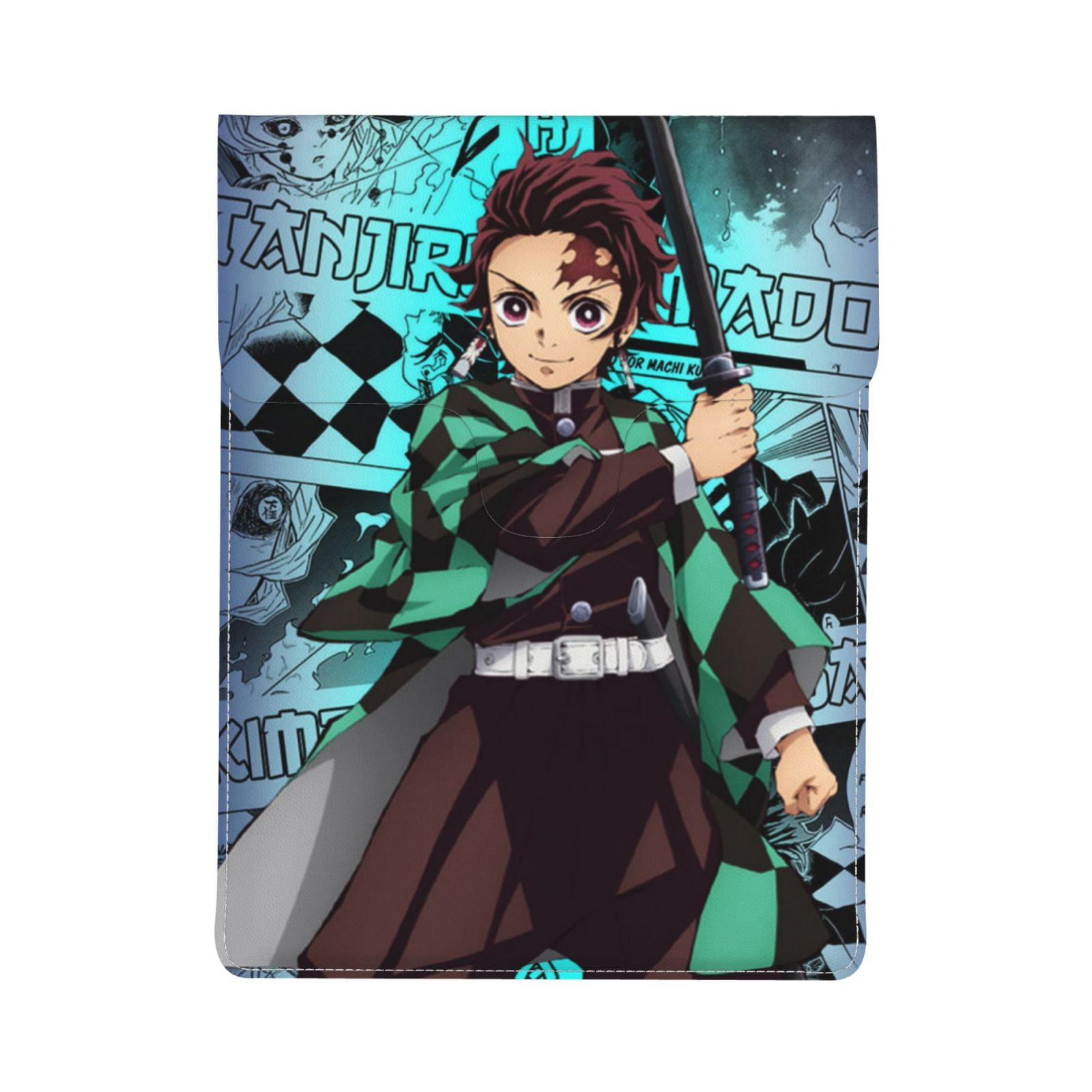 Demon Slayer Leather Laptop Sleeve Case Slim Waterproof Protective ...