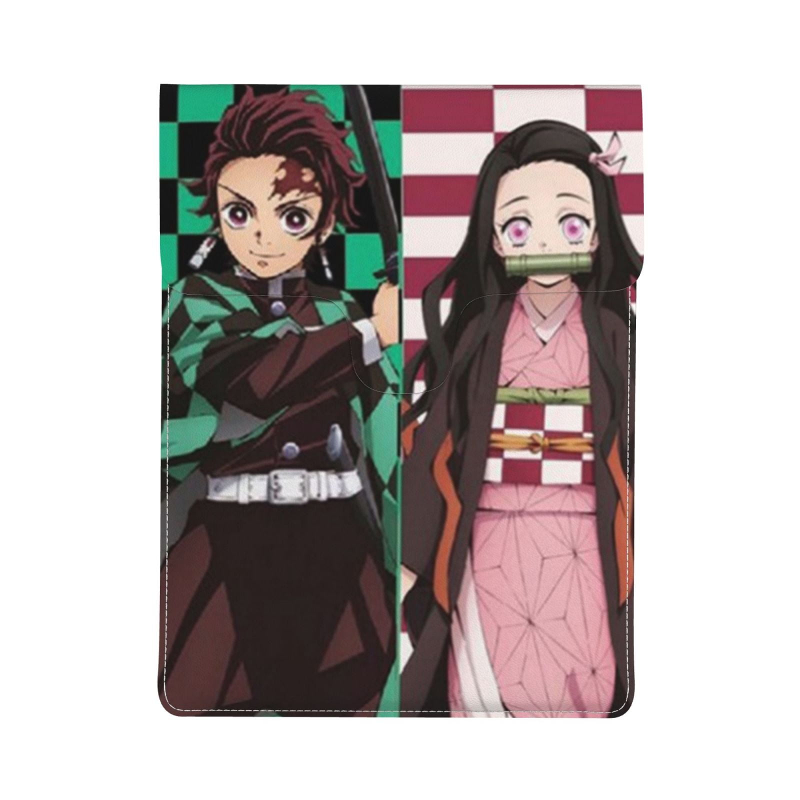 Demon Slayer Leather Laptop Sleeve Case Slim Waterproof Protective ...