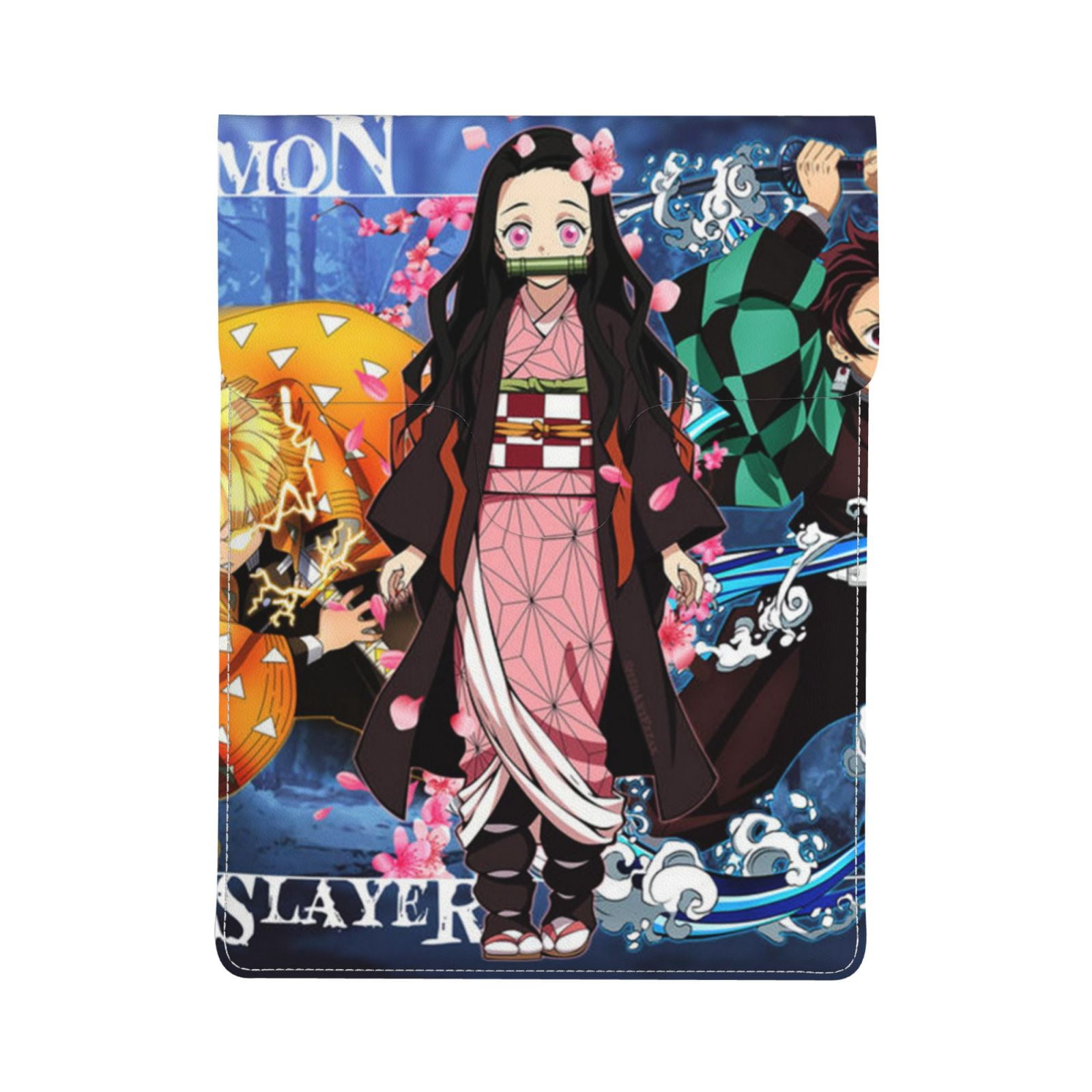 Demon Slayer Leather Laptop Sleeve Case Slim Waterproof Protective ...