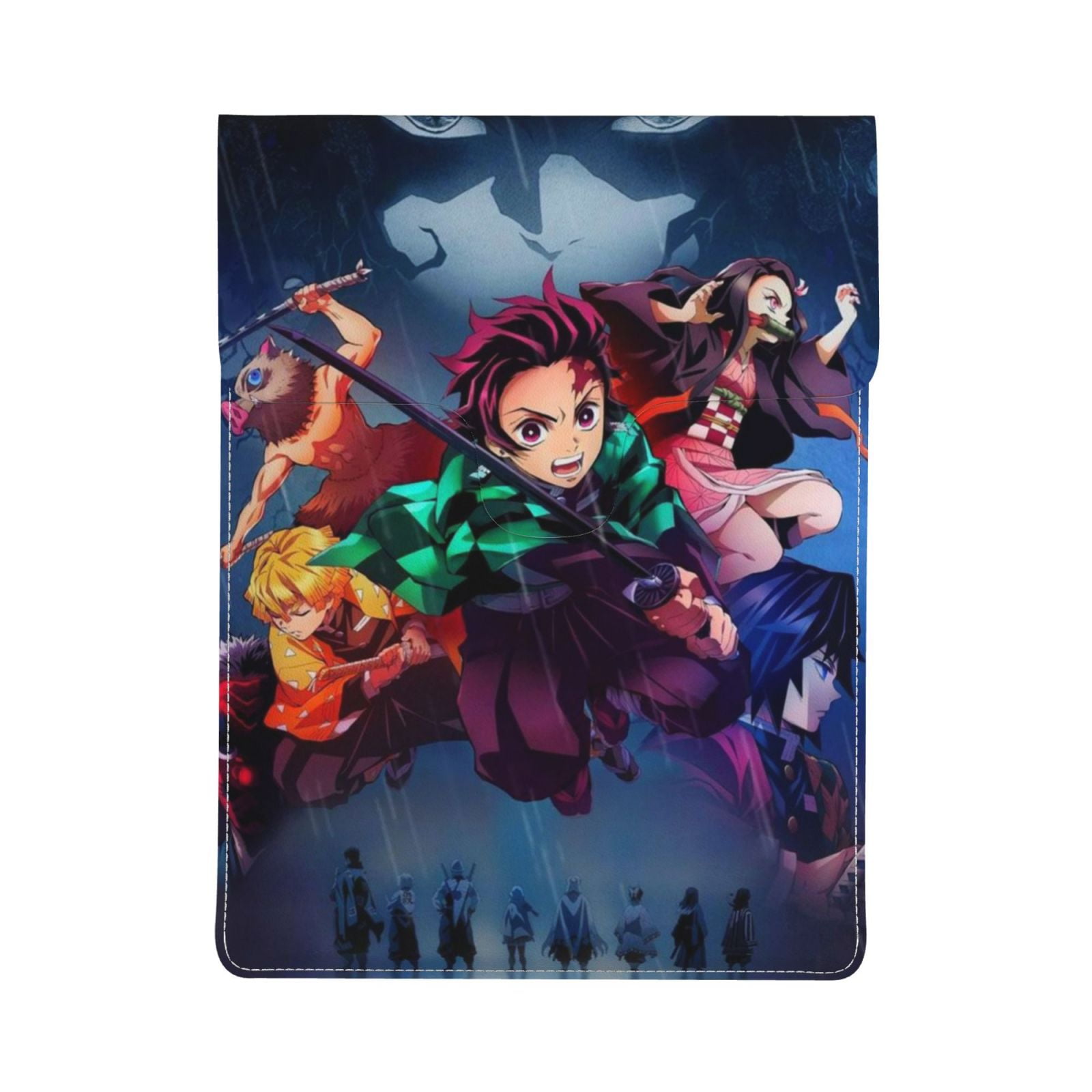 Demon Slayer Leather Laptop Sleeve Case Slim Waterproof Protective ...