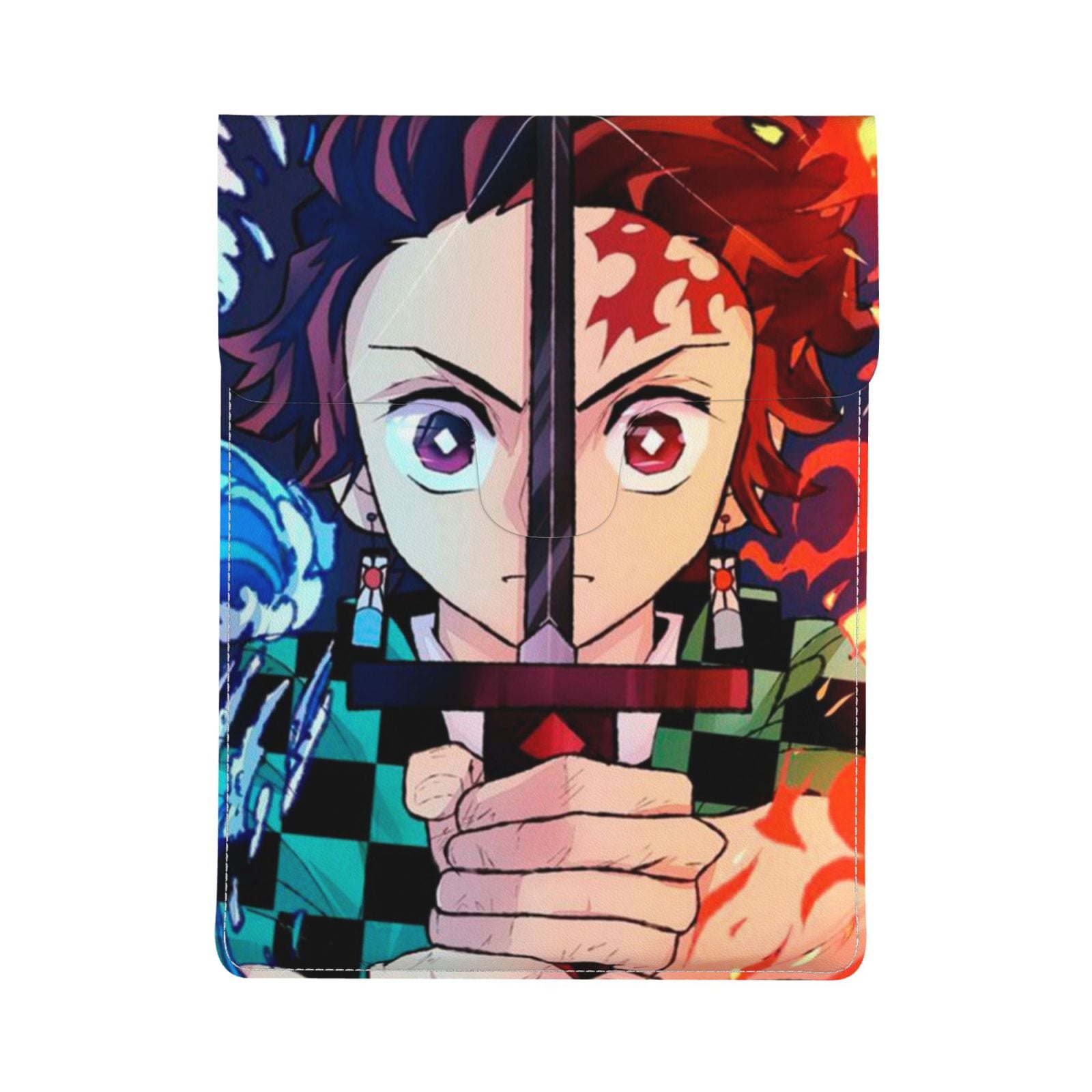 Demon Slayer Leather Laptop Sleeve Case Slim Waterproof Protective ...