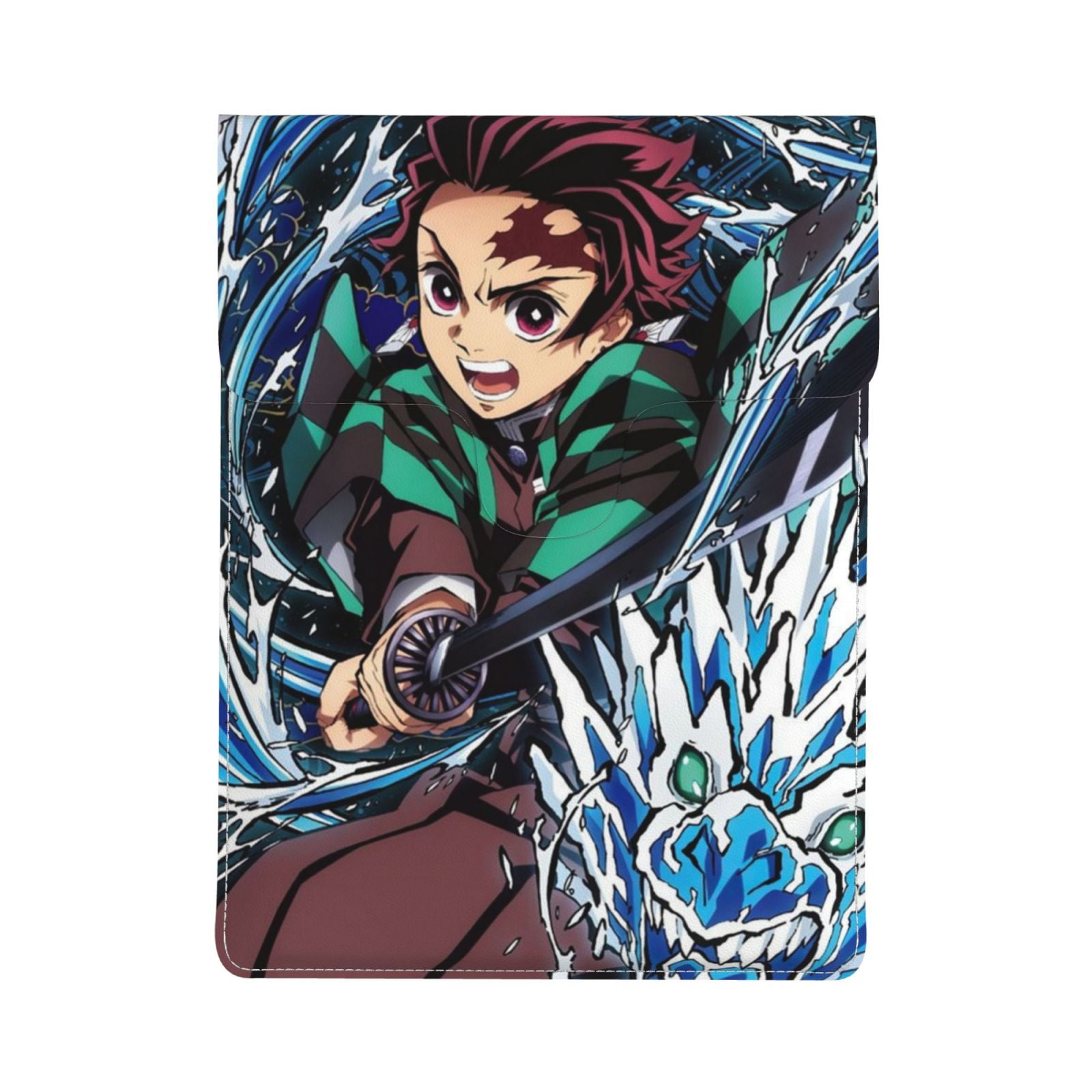 Demon Slayer Leather Laptop Sleeve Case Slim Waterproof Protective ...