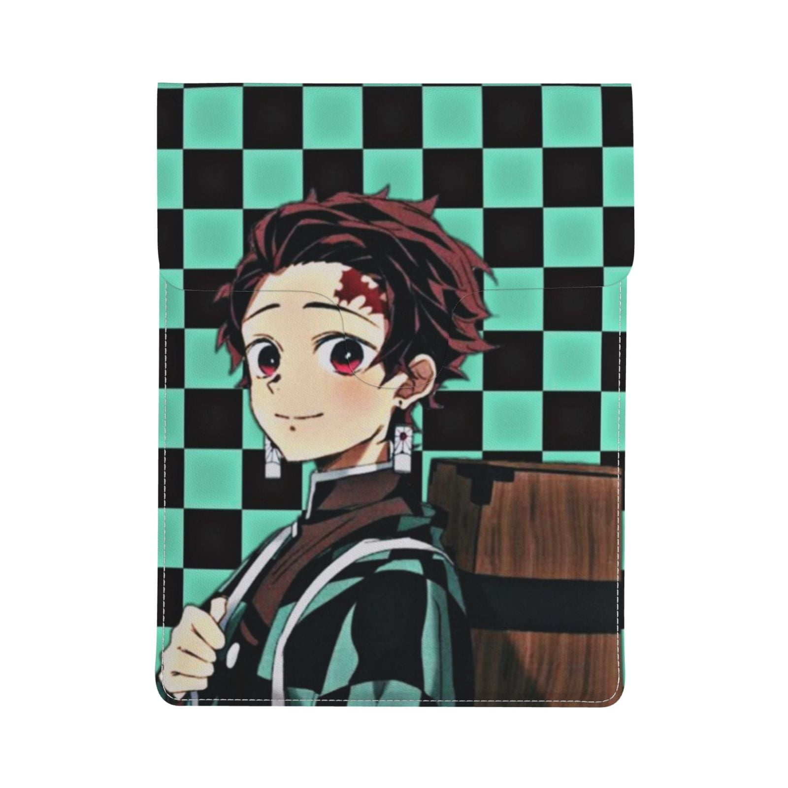 Demon Slayer Leather Laptop Sleeve Case Slim Waterproof Protective ...