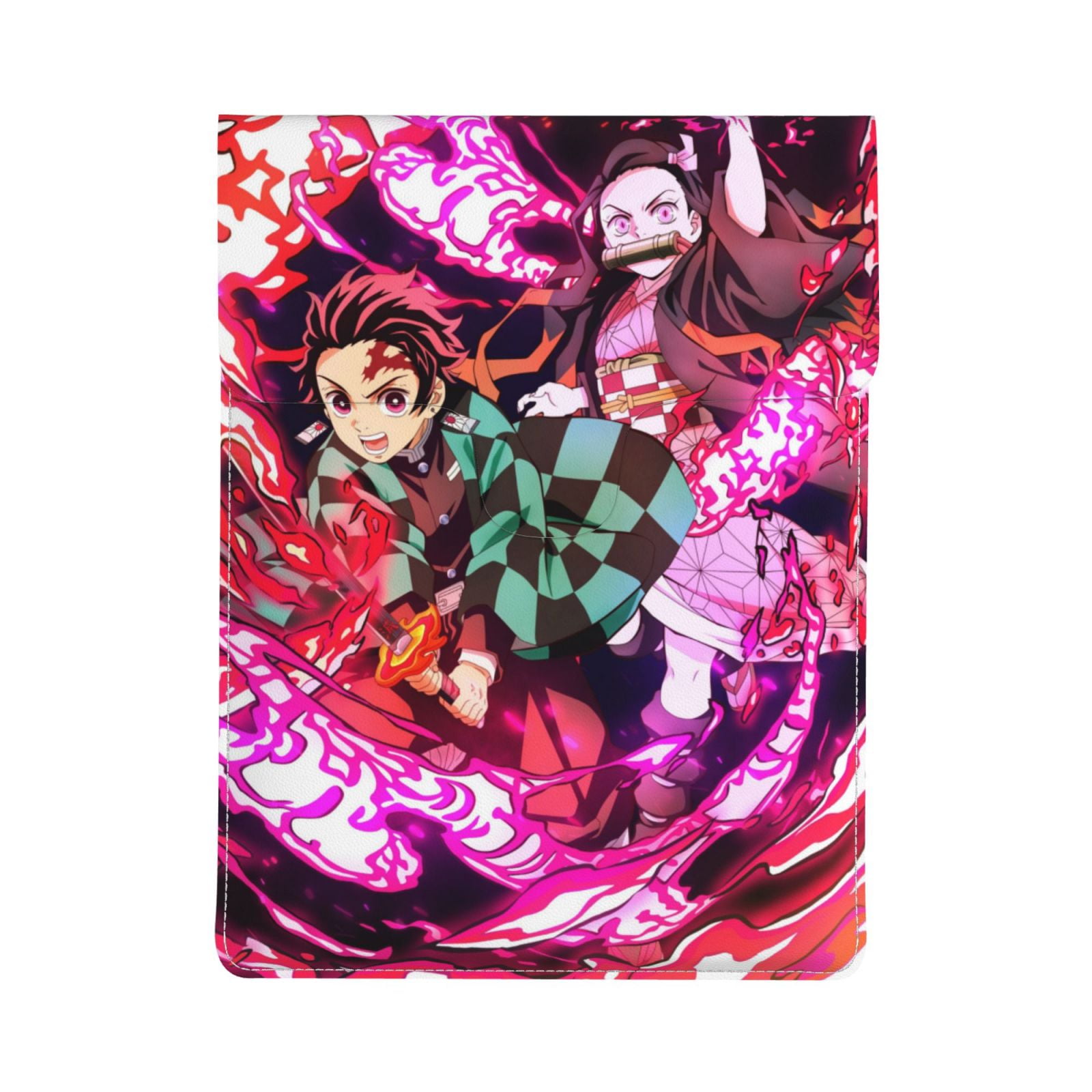 Demon Slayer Leather Laptop Sleeve Case Slim Waterproof Protective ...