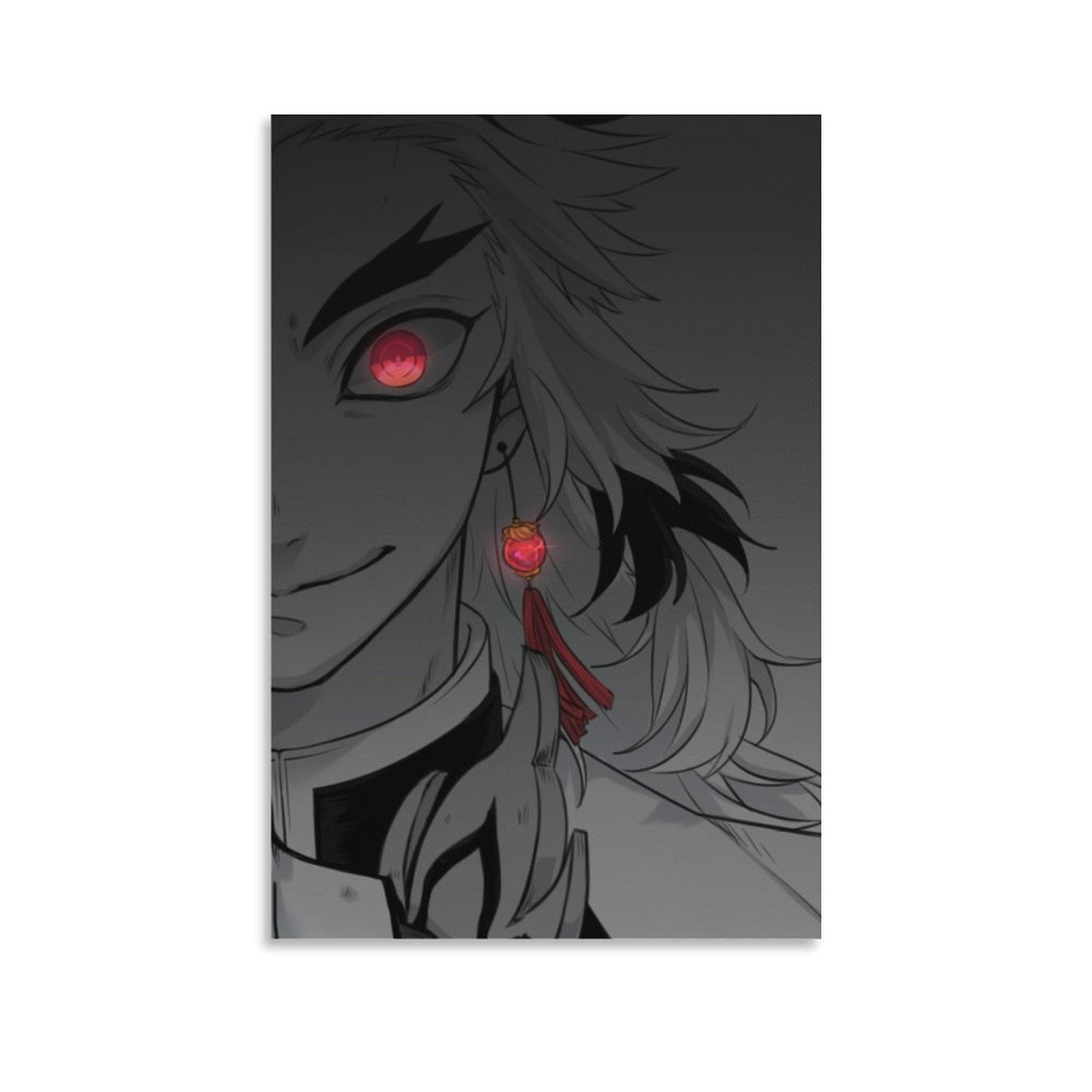 Demon Slayer - Line Art Canvas Prints Japanese Anime Wall Art 16x24inch ...