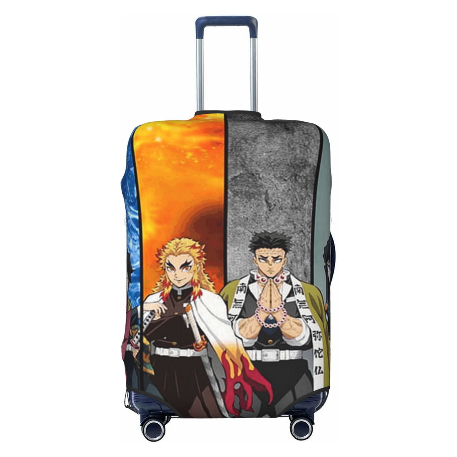 Demon Slayer Luggage Cover Printed Travel Luggage Sleeve High ...