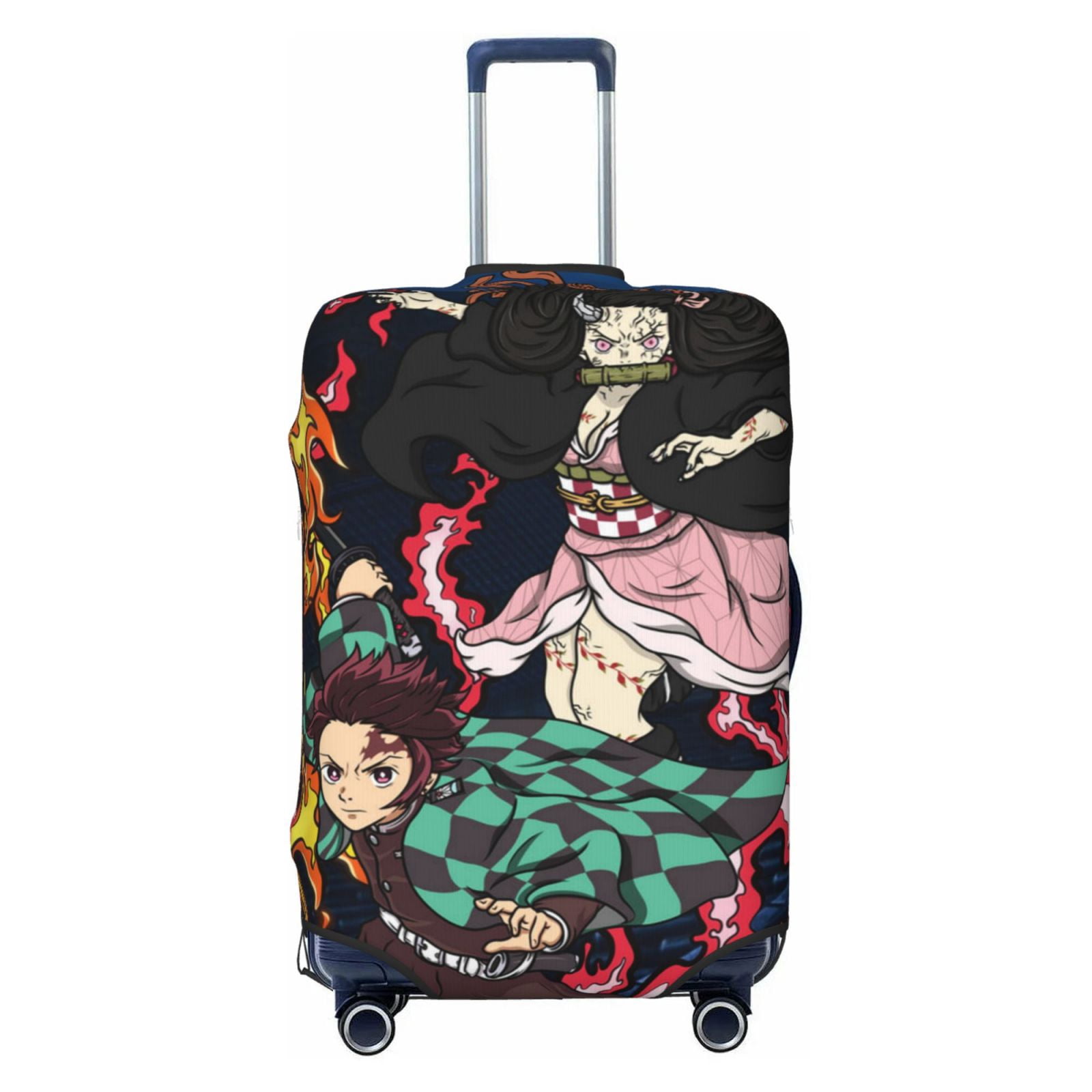 Demon Slayer Luggage Cover Printed Travel Luggage Sleeve High ...