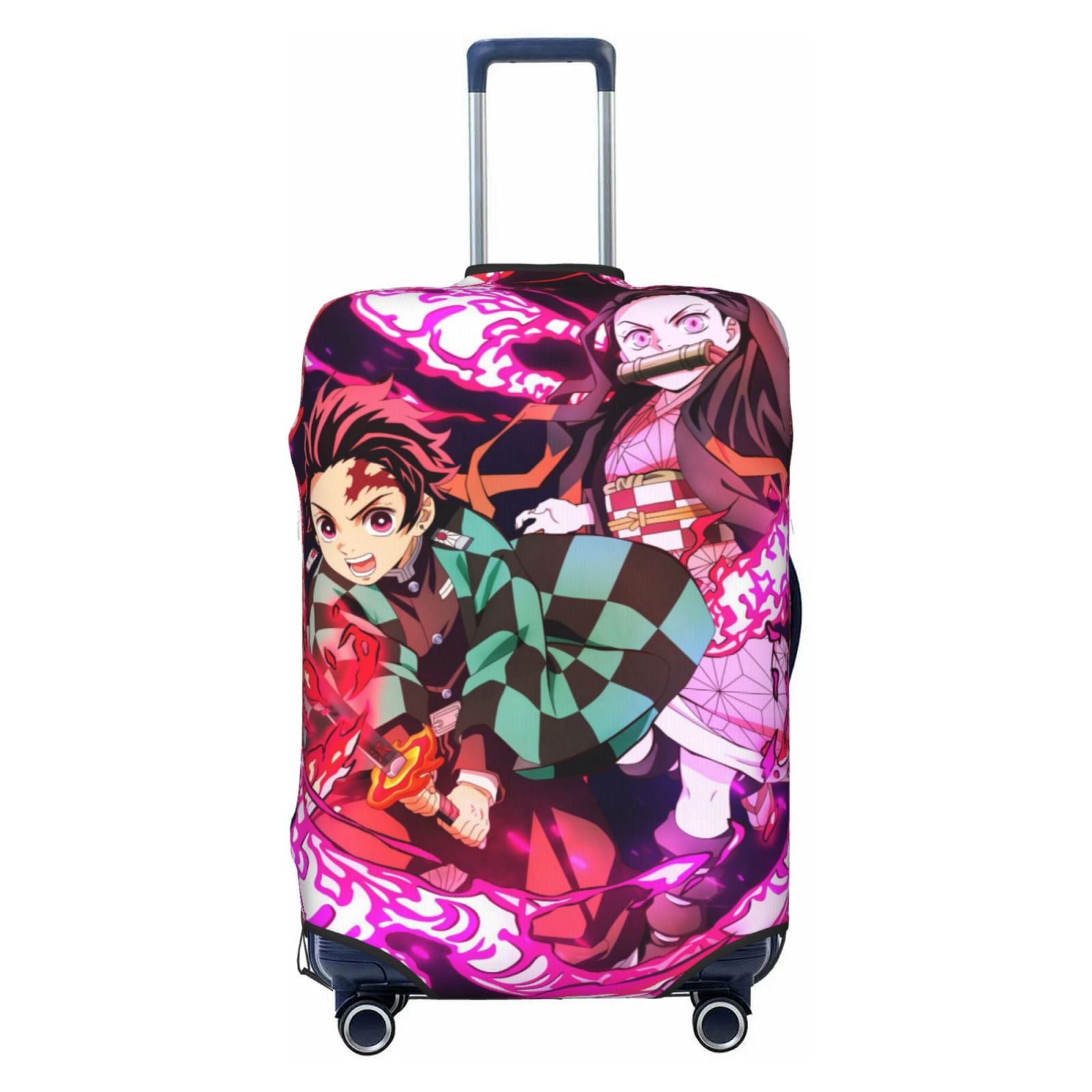 Demon Slayer Luggage Cover Printed Travel Luggage Sleeve High ...