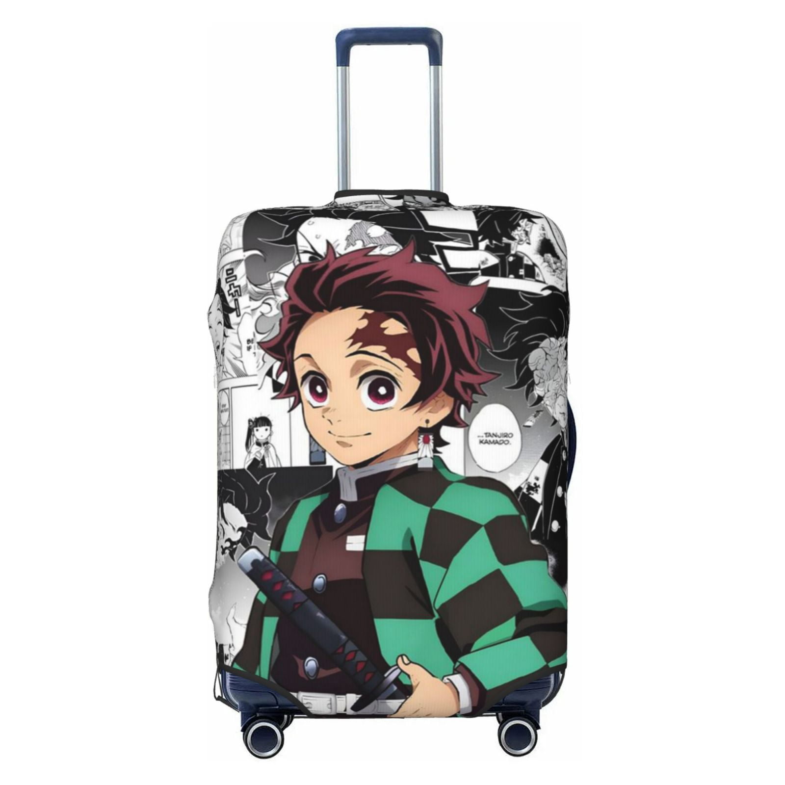Demon Slayer Luggage Cover Printed Travel Luggage Sleeve High ...