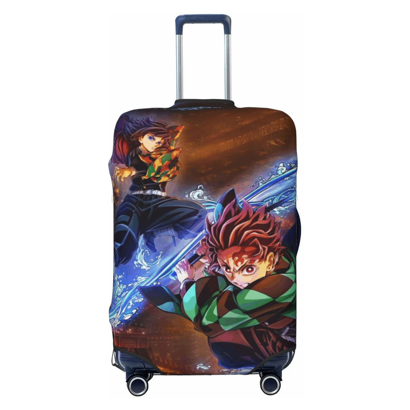 Demon Slayer Luggage Cover Printed Travel Luggage Sleeve High ...