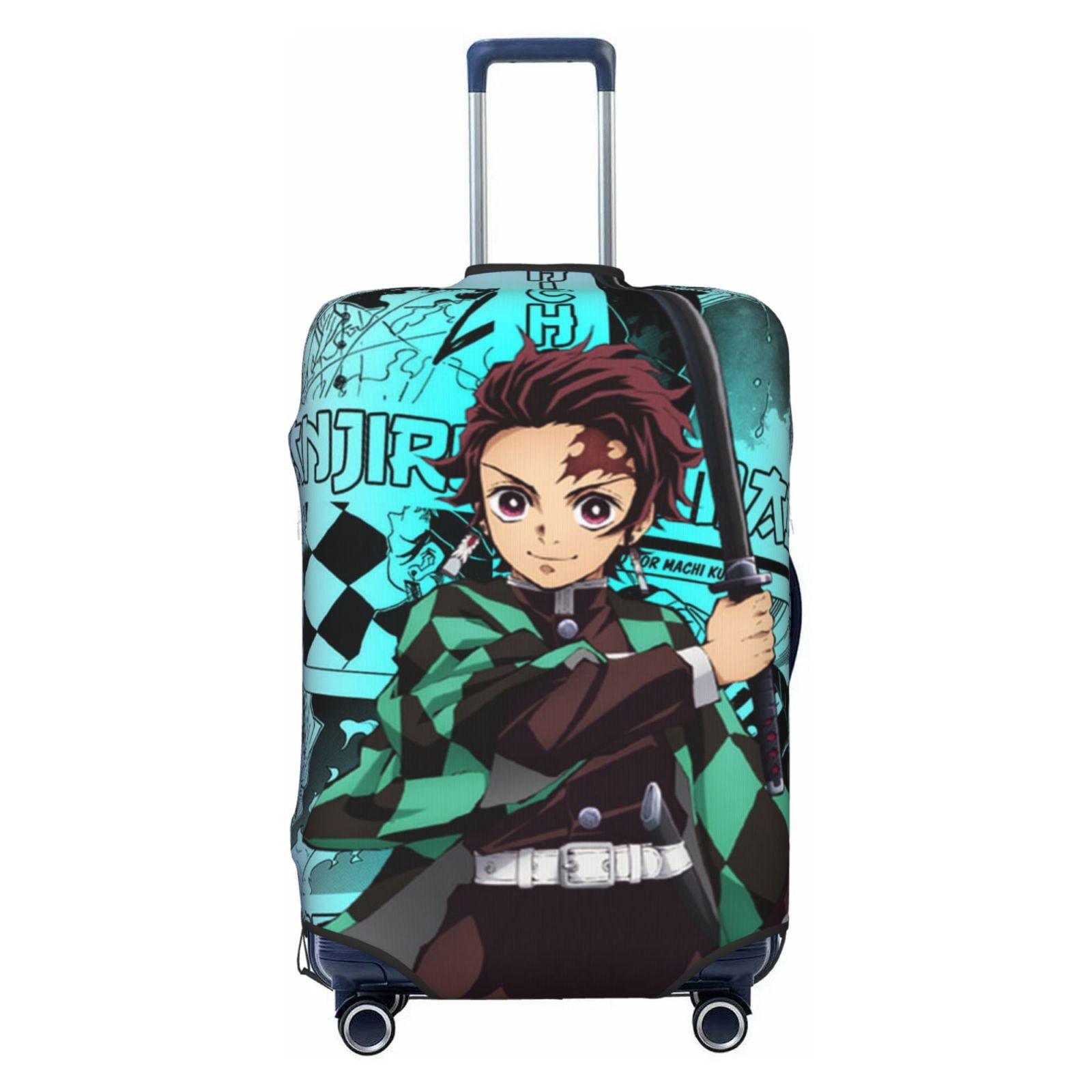 Demon Slayer Luggage Cover Printed Travel Luggage Sleeve High ...