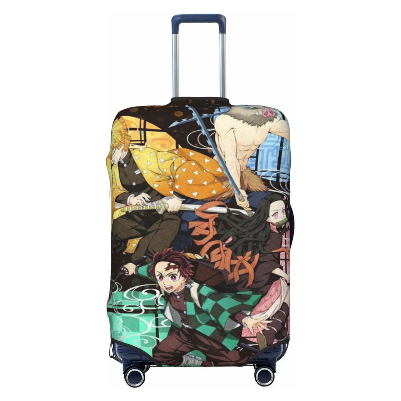 Demon Slayer Luggage Cover Printed Travel Luggage Sleeve High ...