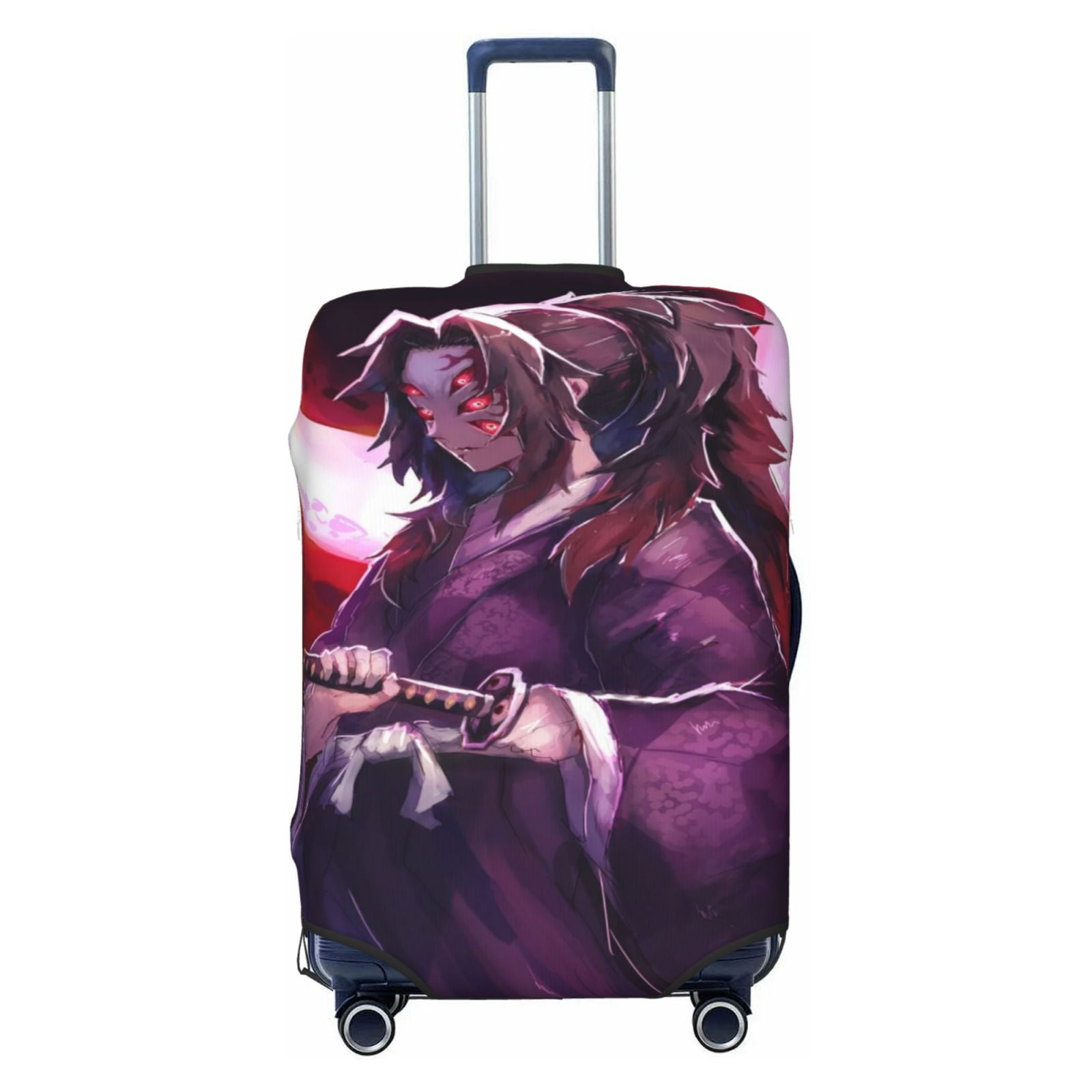 Demon Slayer Luggage Suitcase Covers Elastic Washable Cartoon Luggage ...