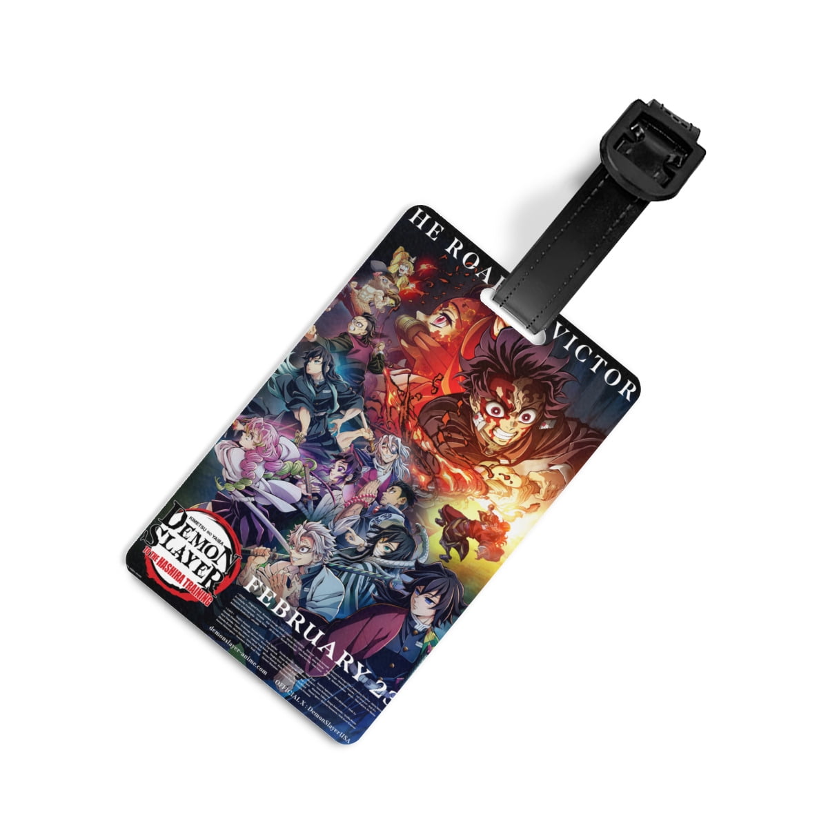 Demon Slayer Luggage Tags, Travel Baggage Luggage Identification Tags ...