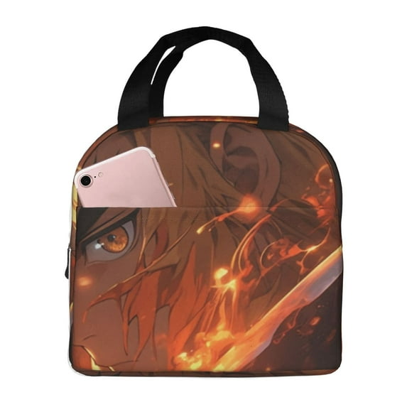Demon Slayer Lunch Bag,Anime Lunchbox,Reusable Insulated Lunch Bag ...