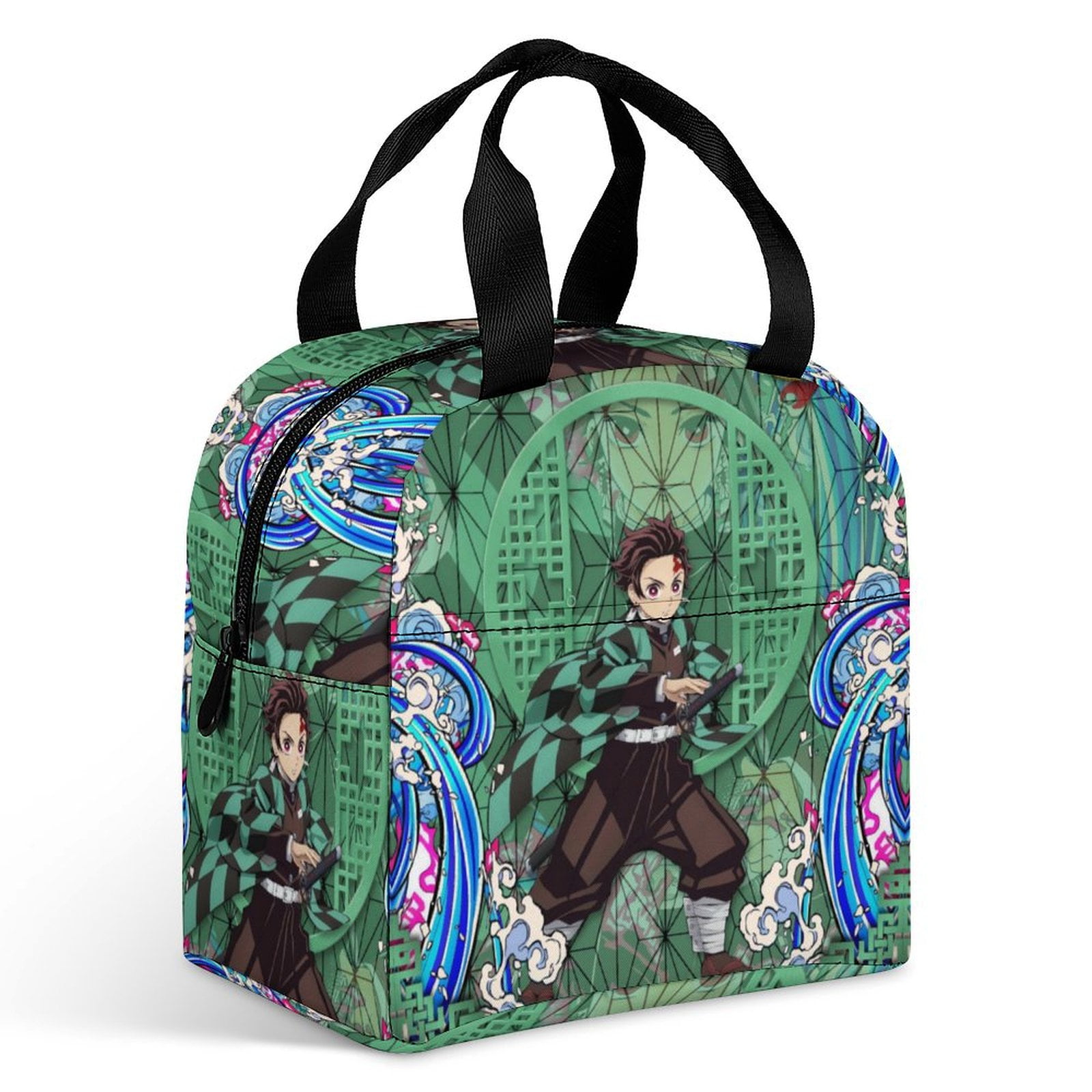 Demon Slayer Lunch Bag Insulated, Lunch Box Bag Reusable Lunch Tote Bag ...
