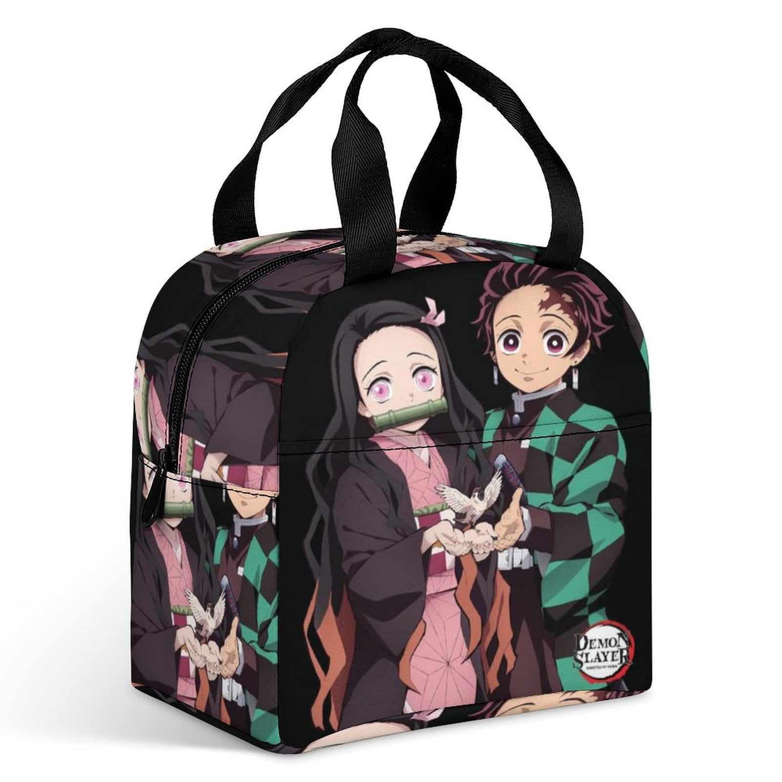 Demon Slayer Lunch Bag Insulated, Lunch Box Bag, Reusable Lunch Tote ...