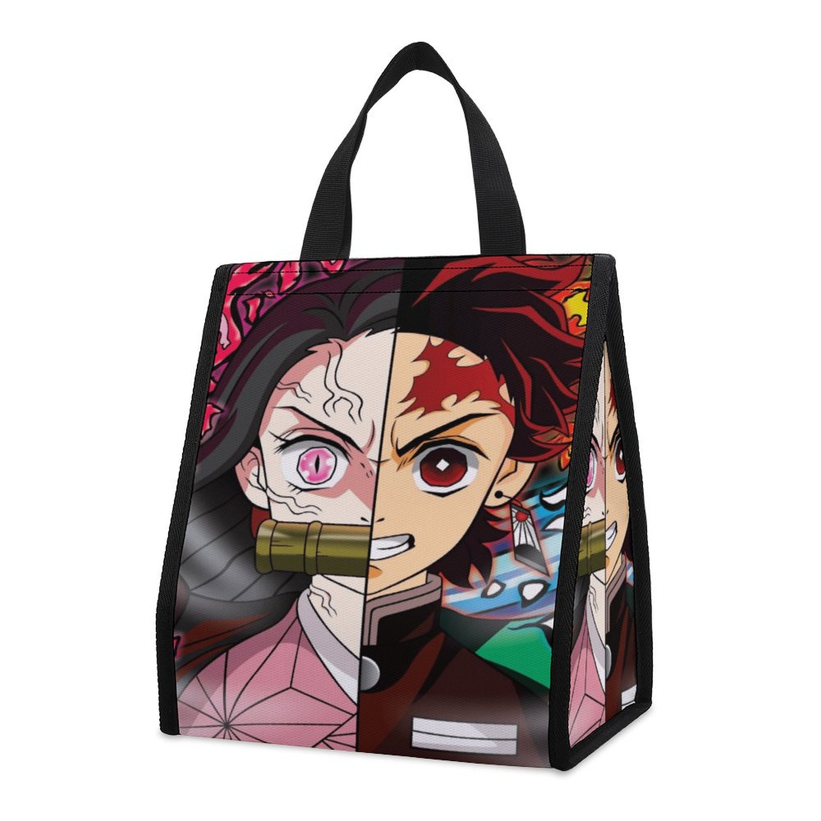 Demon Slayer Lunch Bag Insulated, Lunch Box Bag, Reusable Lunch Tote ...