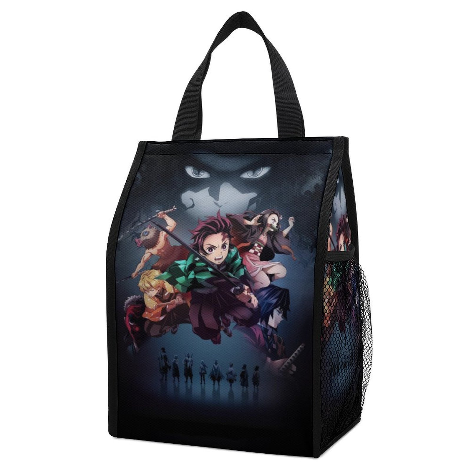 Demon Slayer Lunch Bag Insulated, Lunch Box Bag, Reusable Lunch Tote ...