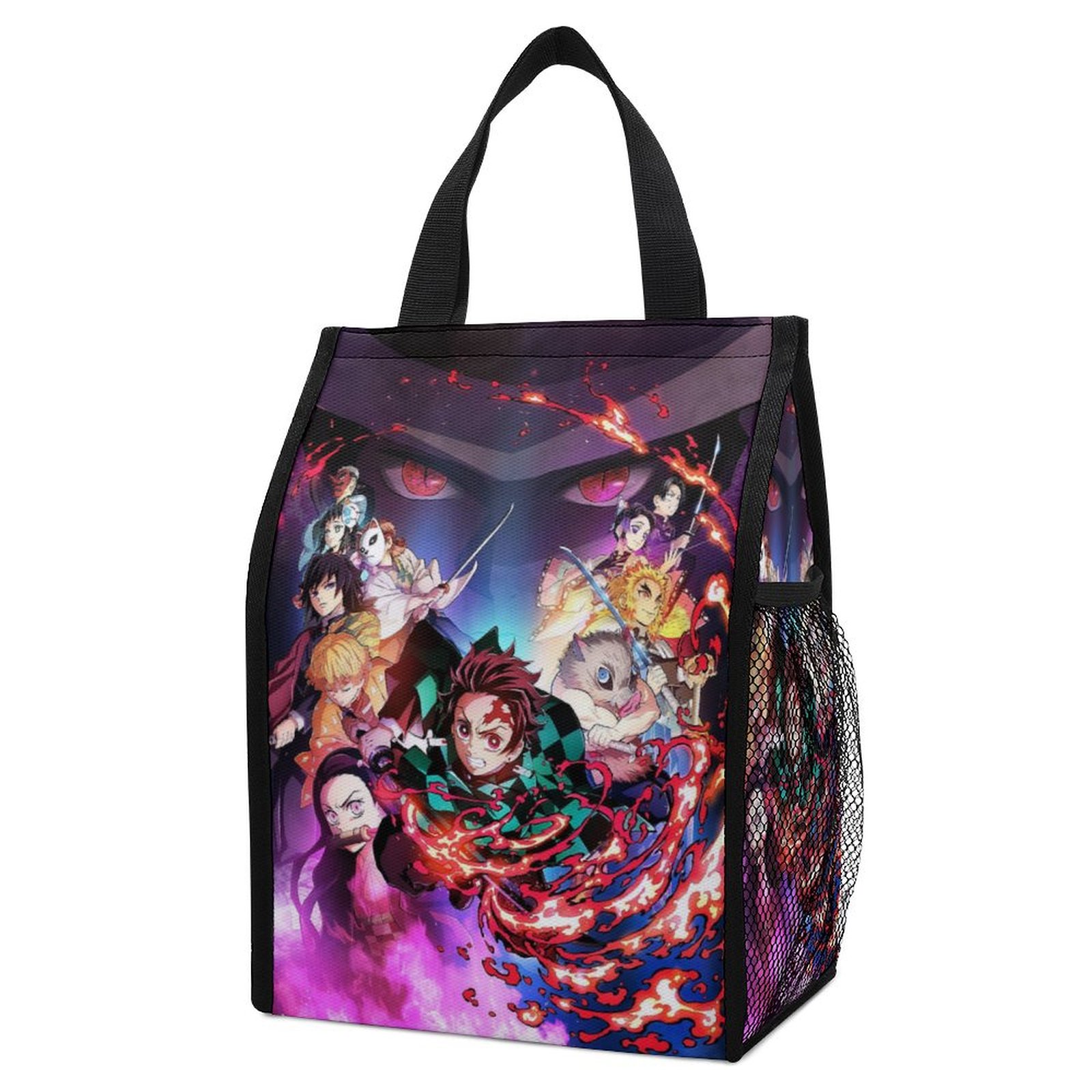 Demon Slayer Lunch Bag Insulated, Lunch Box Bag, Reusable Lunch Tote ...