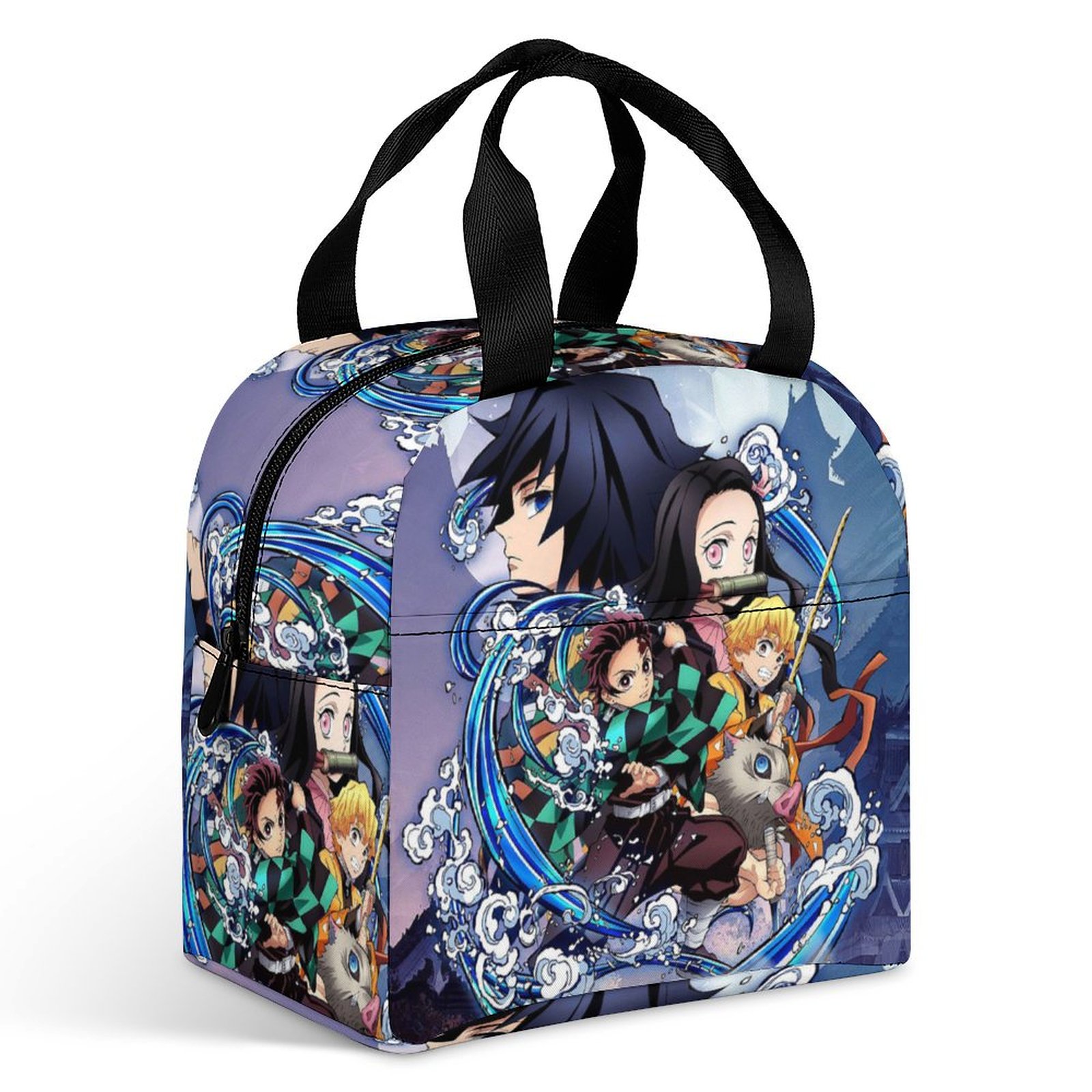 Demon Slayer Lunch Bag Insulated, Lunch Box Bag, Reusable Lunch Tote ...