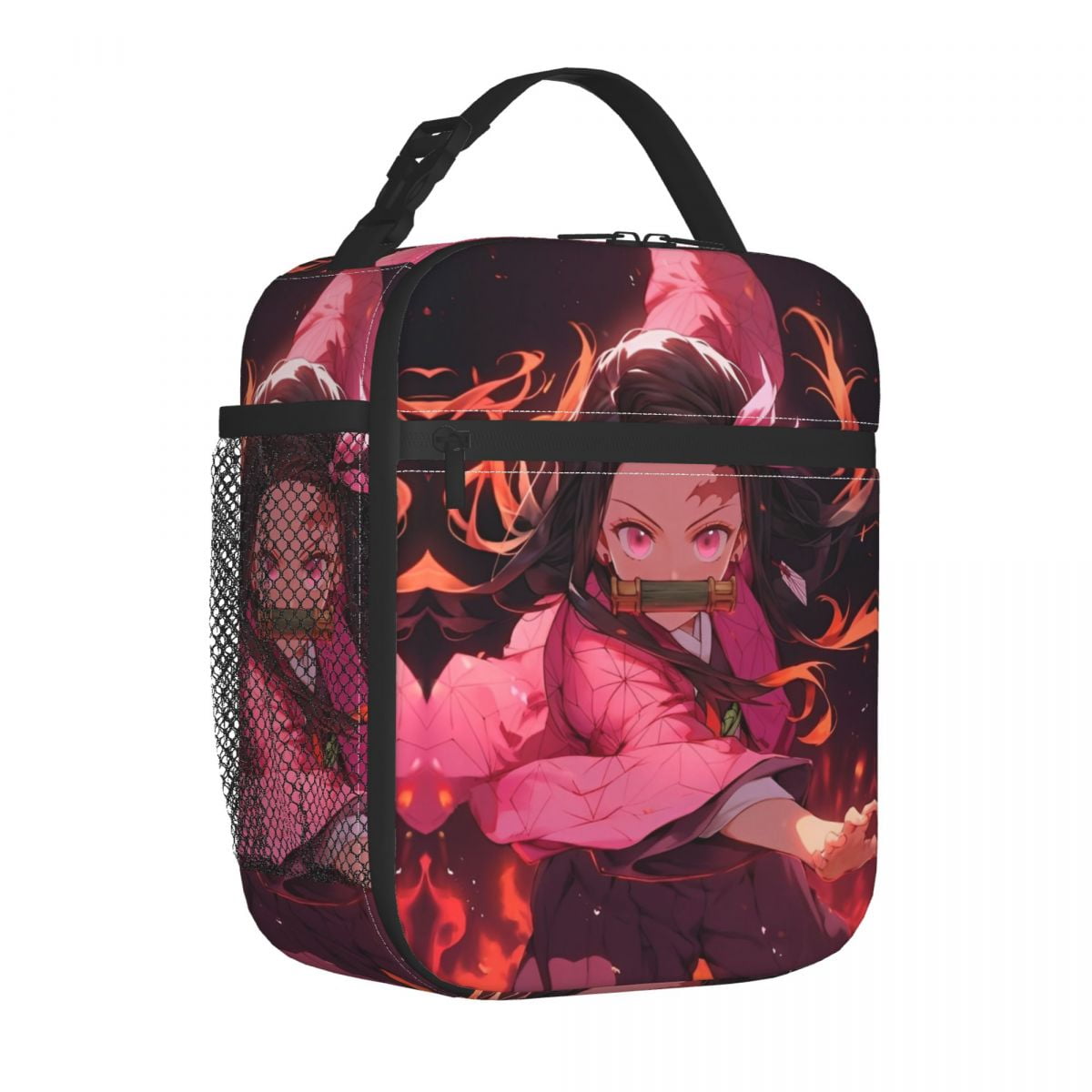 Demon Slayer Lunch Bag Insulated Lunch Box Reusable Lunchbox Waterproof ...
