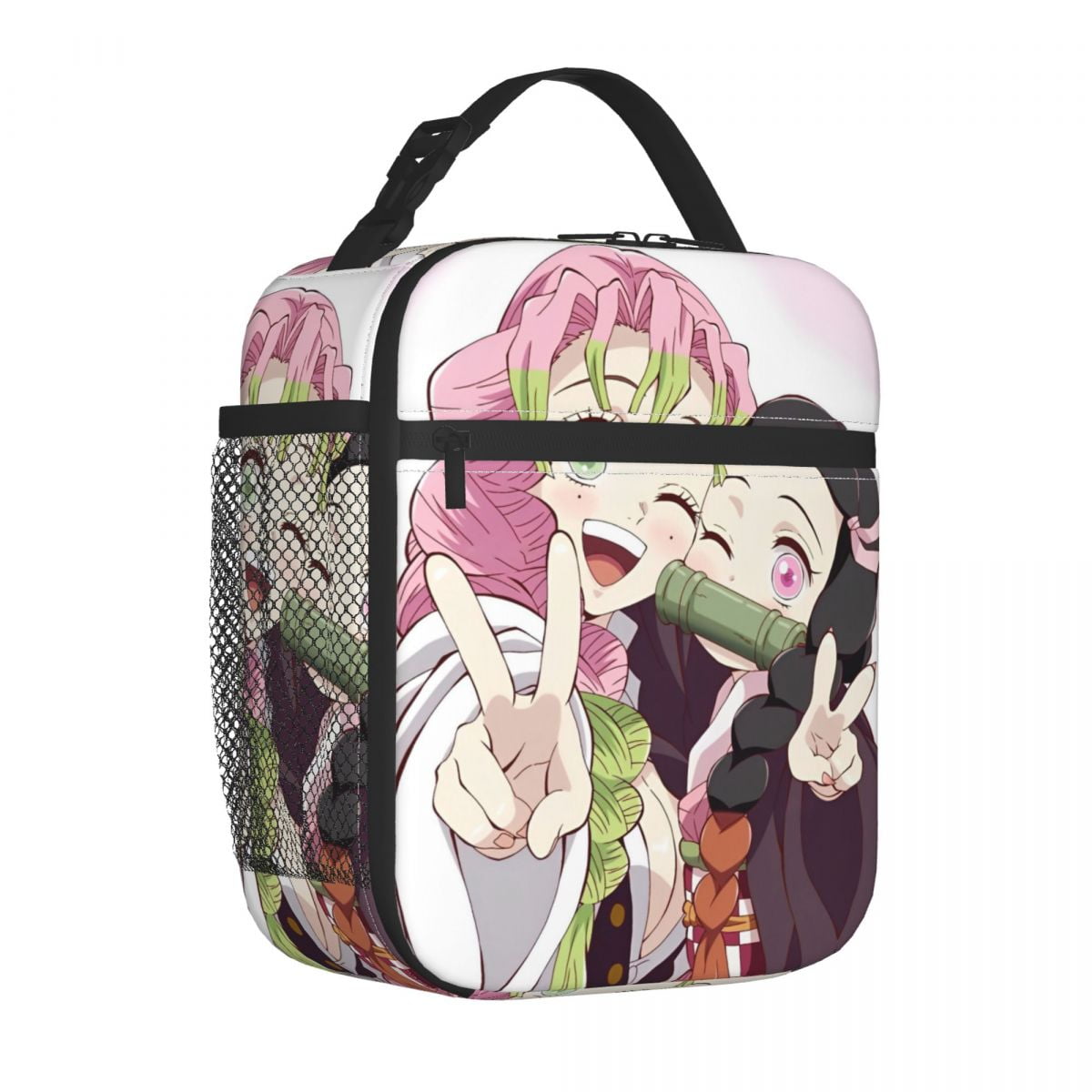 Demon Slayer Lunch Bag Insulated Lunch Box Reusable Lunchbox Waterproof ...