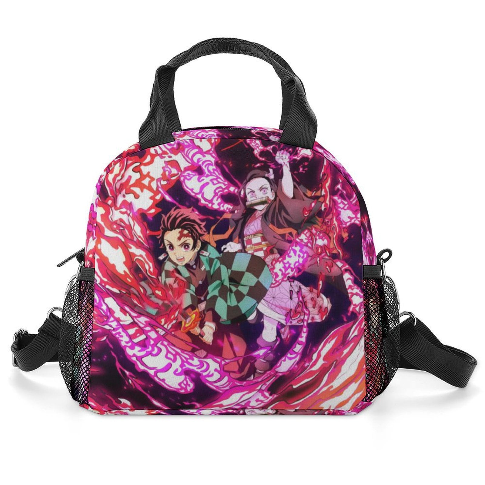 Demon Slayer Lunch Bag, Insulated Lunch Tote for Women Men Large Lunch ...