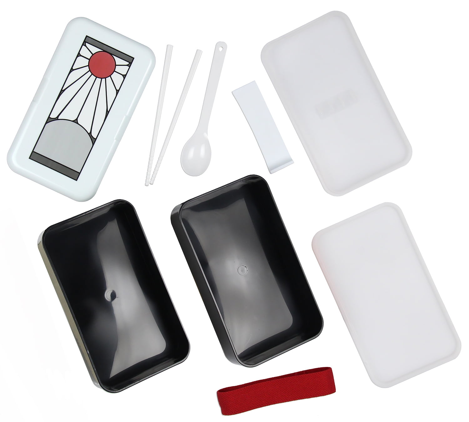 Demon Slayer Manga Anime Single Portion Compartment Bento Lunch Box ...