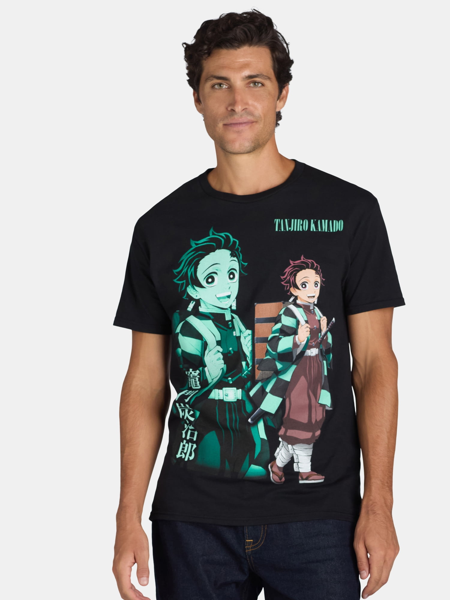 Demon Slayer Men's & Big Men's Graphic Tee Shirt, Sizes S-3XL - Walmart.com