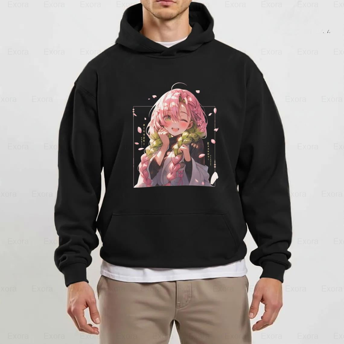 Demon Slayer Mitsuri Hoodie Kimetsu No Yaiba Anime Art, for men & women ...