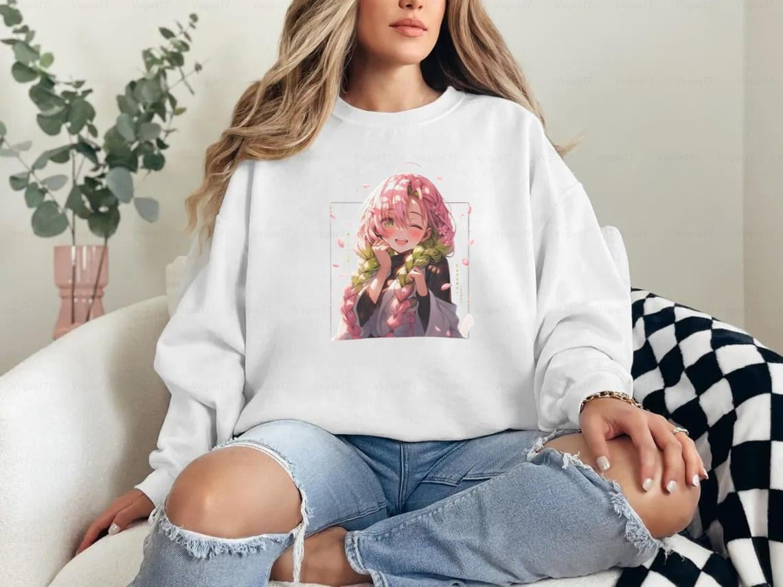 Demon Slayer Mitsuri Sweatshirt Kimetsu No Yaiba Anime Art, for men ...