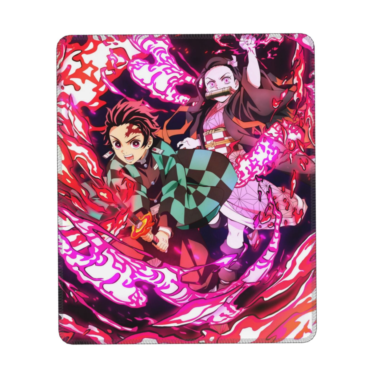 Demon Slayer Mouse Pad 10 X 12 Inch Non-Slip Keyboard Mat Rubber Base ...