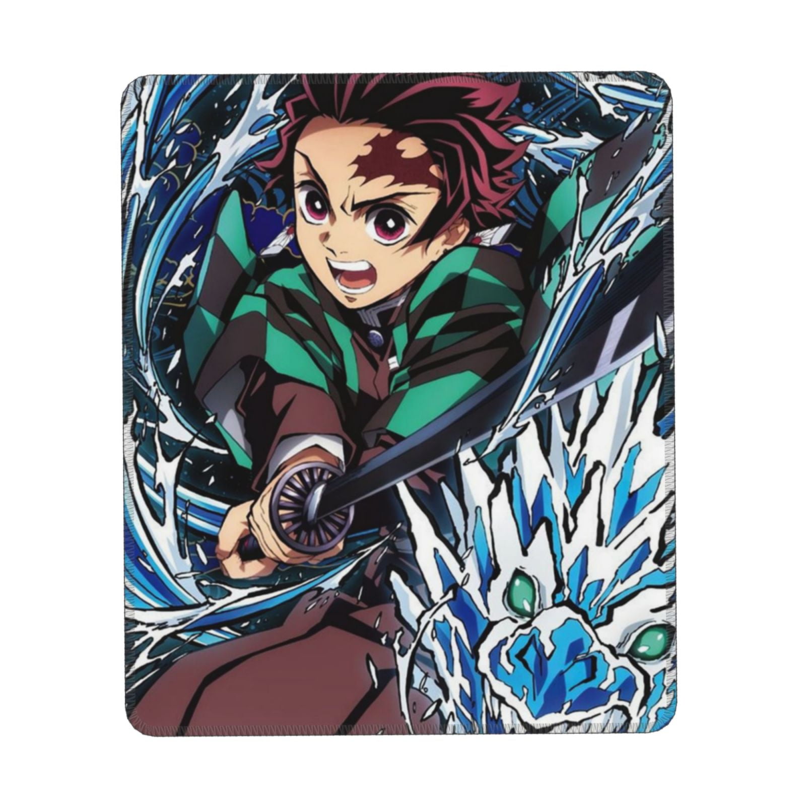 Demon Slayer Mouse Pad 10 X 12 Inch Non-Slip Keyboard Mat Rubber Base ...