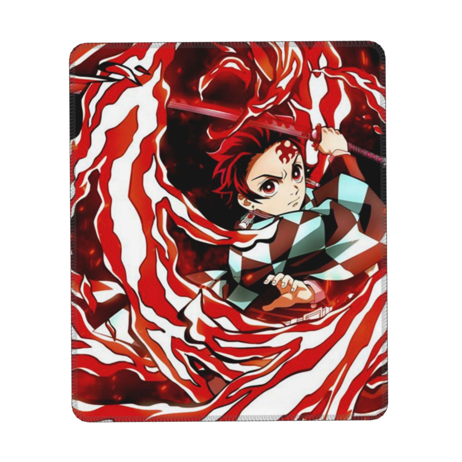 Demon Slayer Mouse Pad 10 X 12 Inch Non-Slip Keyboard Mat Rubber Base ...