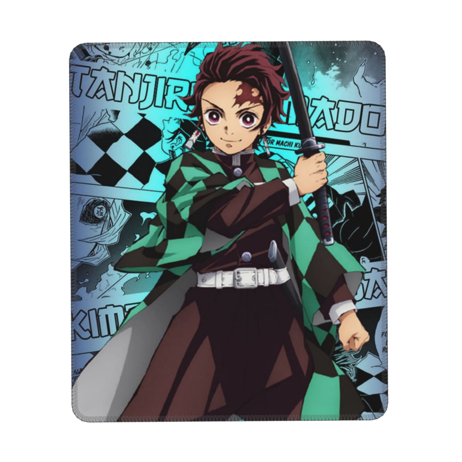 Demon Slayer Mouse Pad 10 X 12 Inch Non-Slip Keyboard Mat Rubber Base ...