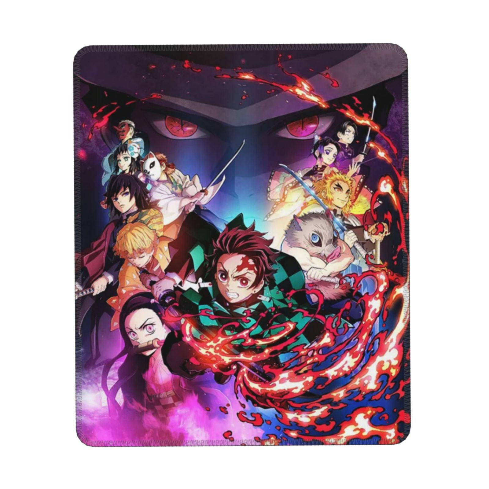Demon Slayer Mouse Pad 10 X 12 Inch Non-Slip Keyboard Mat Rubber Base ...