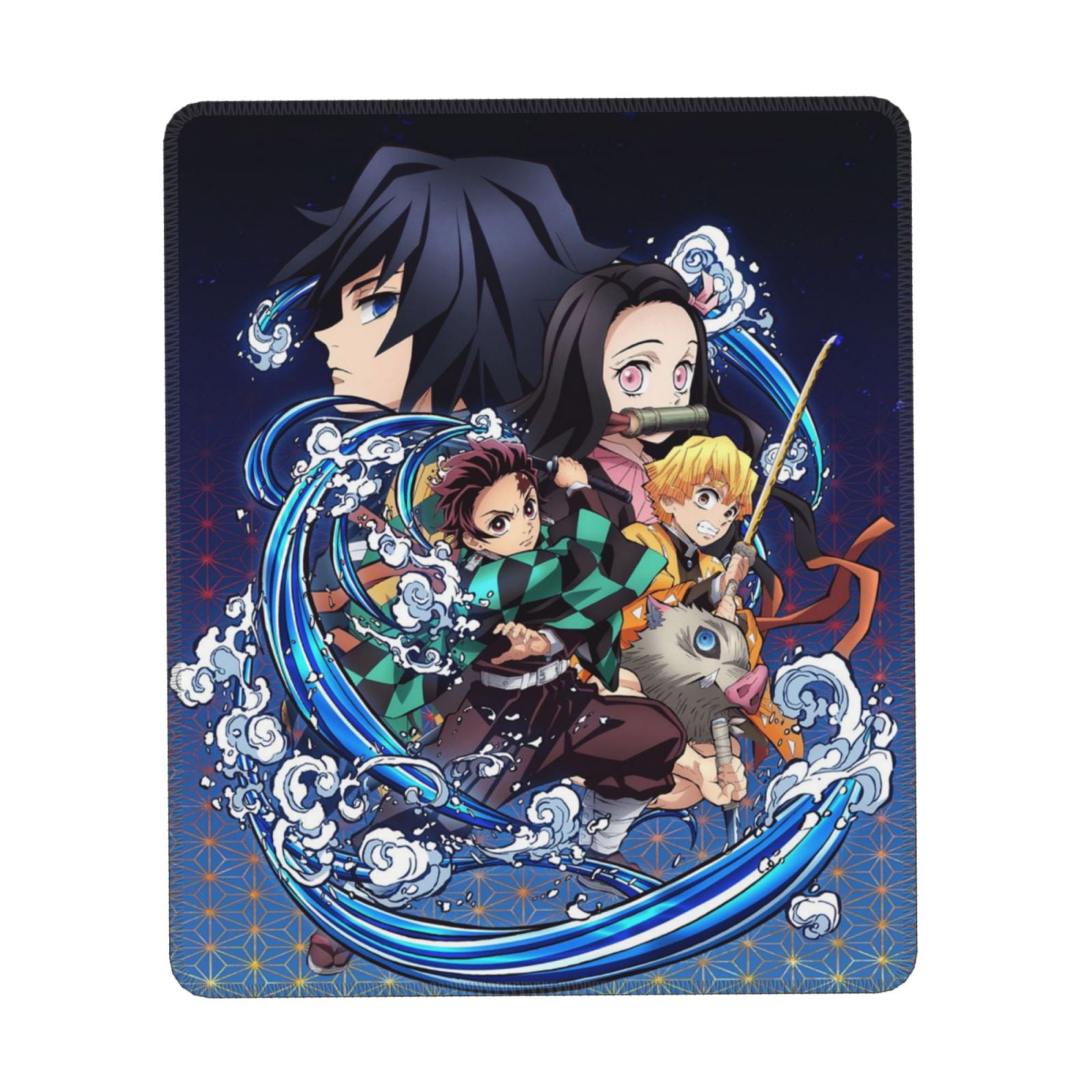 Demon Slayer Mouse Pad 10 X 12 Inch Non-Slip Keyboard Mat Rubber Base ...