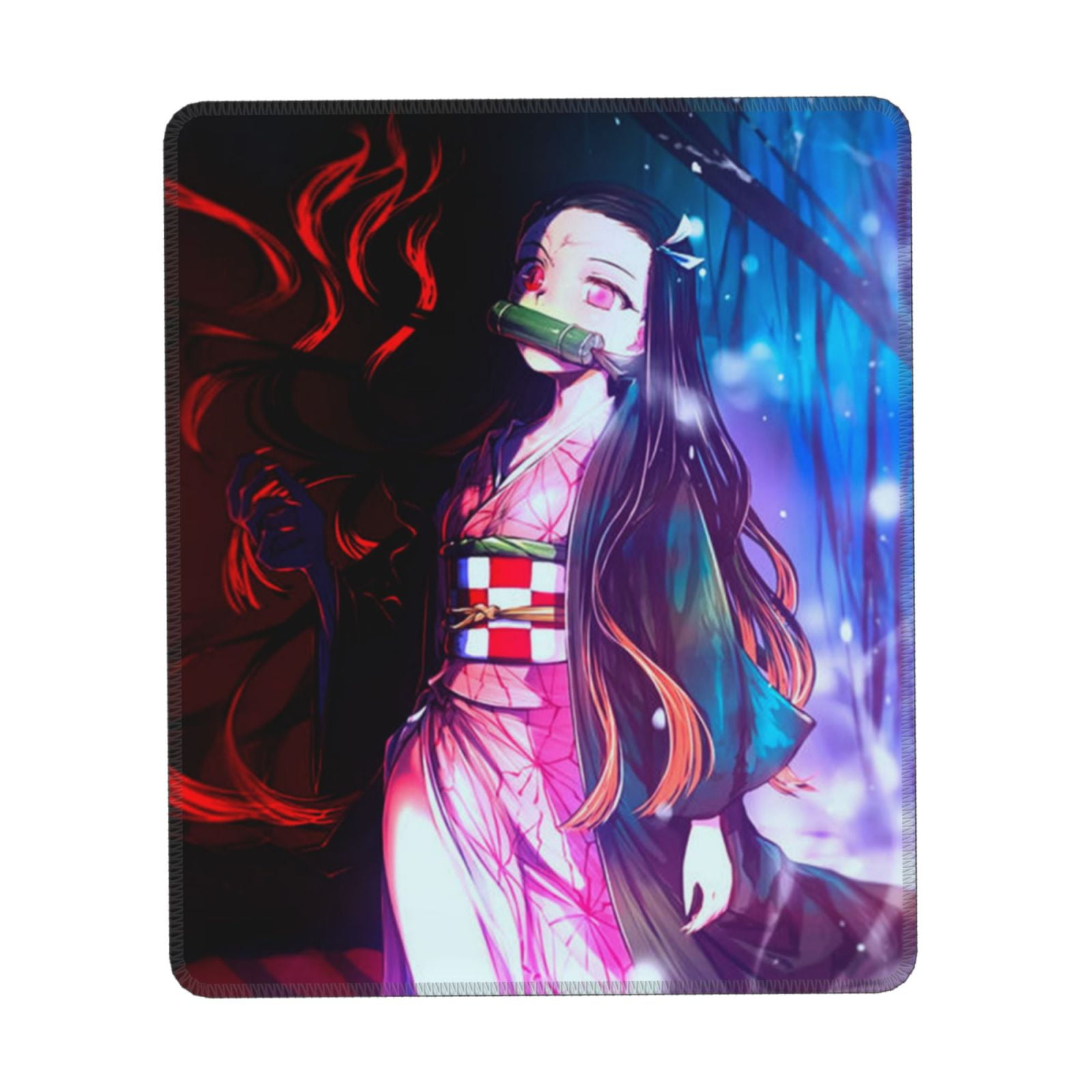 Demon Slayer Mouse Pad 10 X 12 Inch Non-Slip Keyboard Mat Rubber Base ...