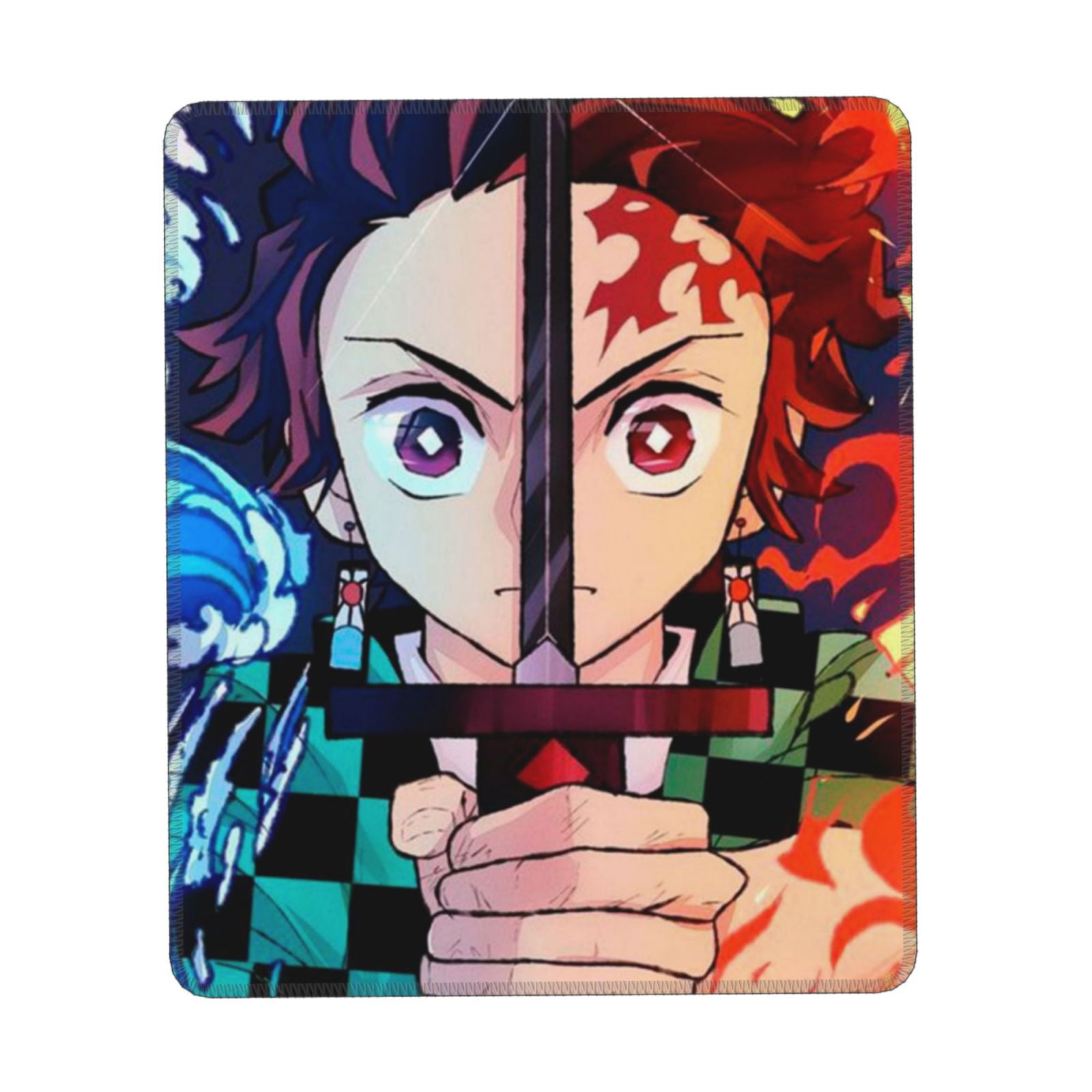Demon Slayer Mouse Pad 10 X 12 Inch Non-Slip Keyboard Mat Rubber Base ...